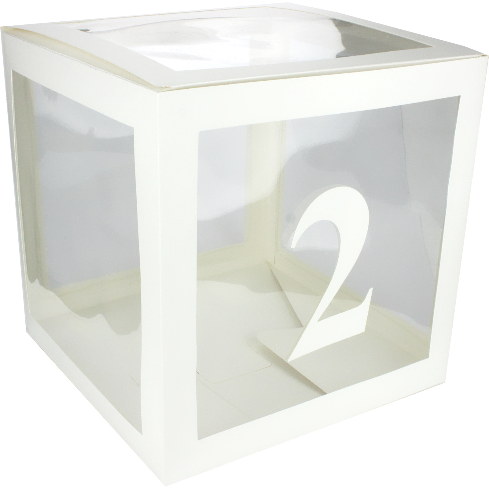 Balloon Box Number 2 (30cm) - Discount Party Supplies