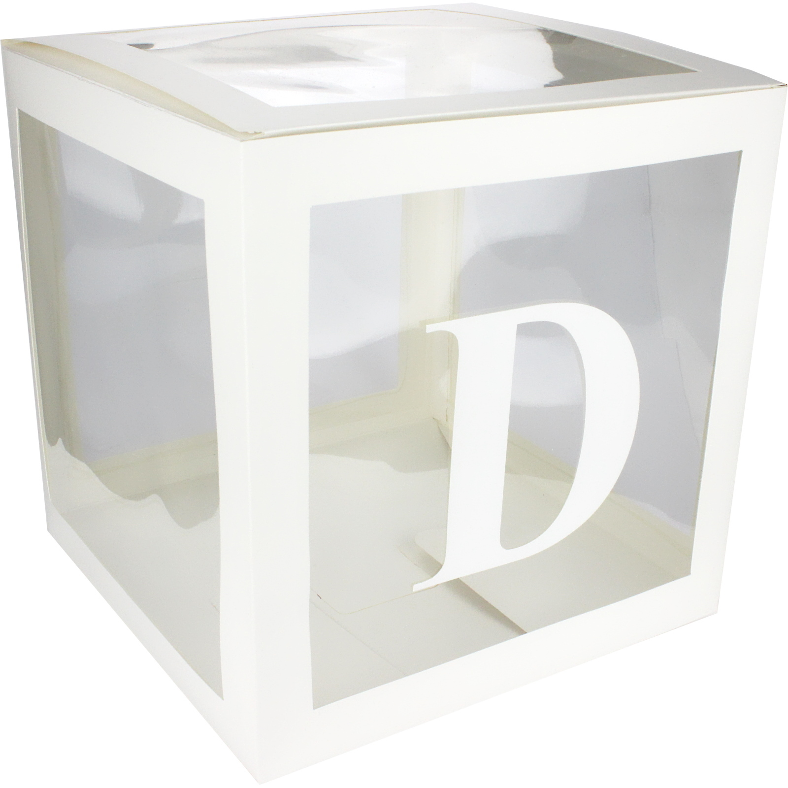 Balloon Box Letter D (30cm) - Discount Party Supplies