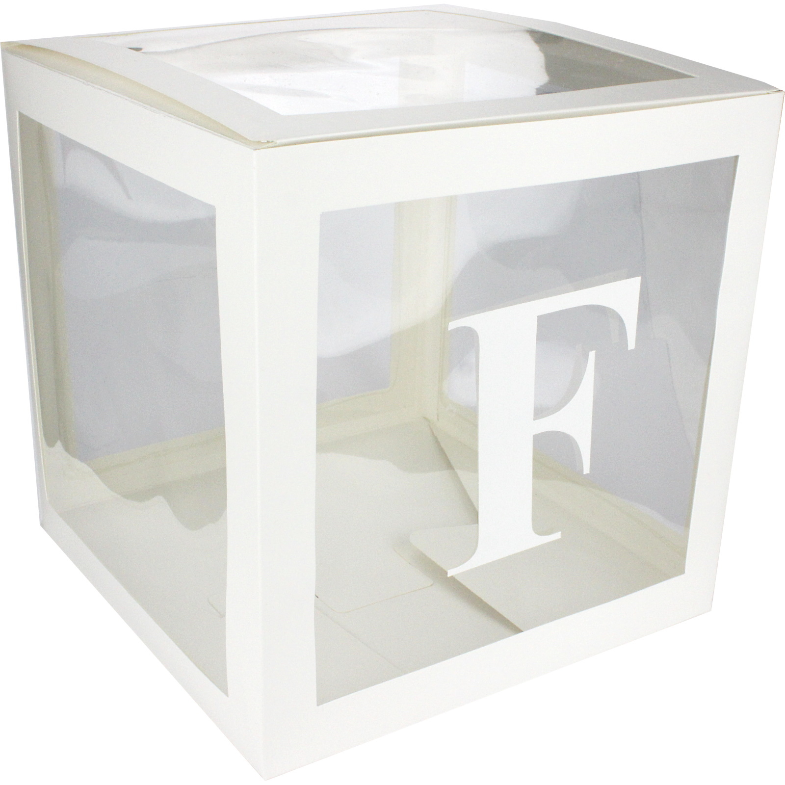 Balloon Box Letter F (30cm) - Discount Party Supplies