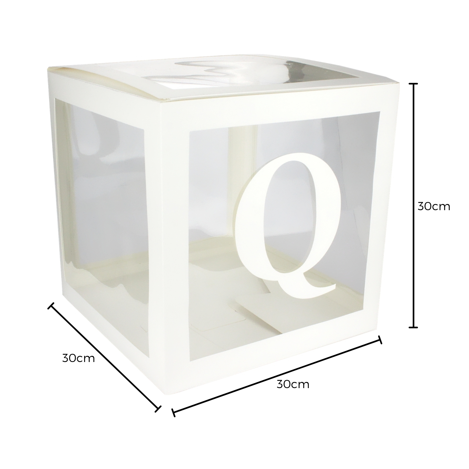 Balloon Box Letter Q (30cm) | Discount Party Supplies - Discount Party ...