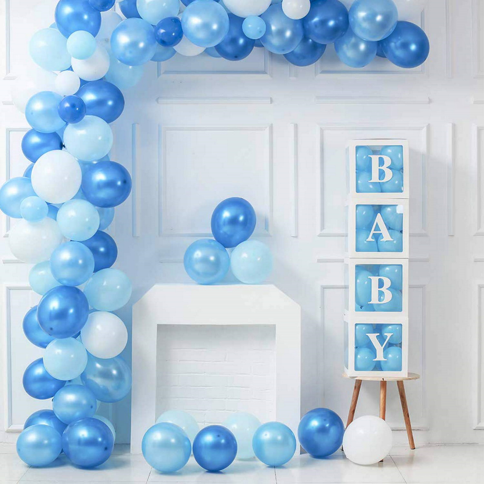 White Balloon Box (30cm) | Discount Party Supplies - Discount Party ...