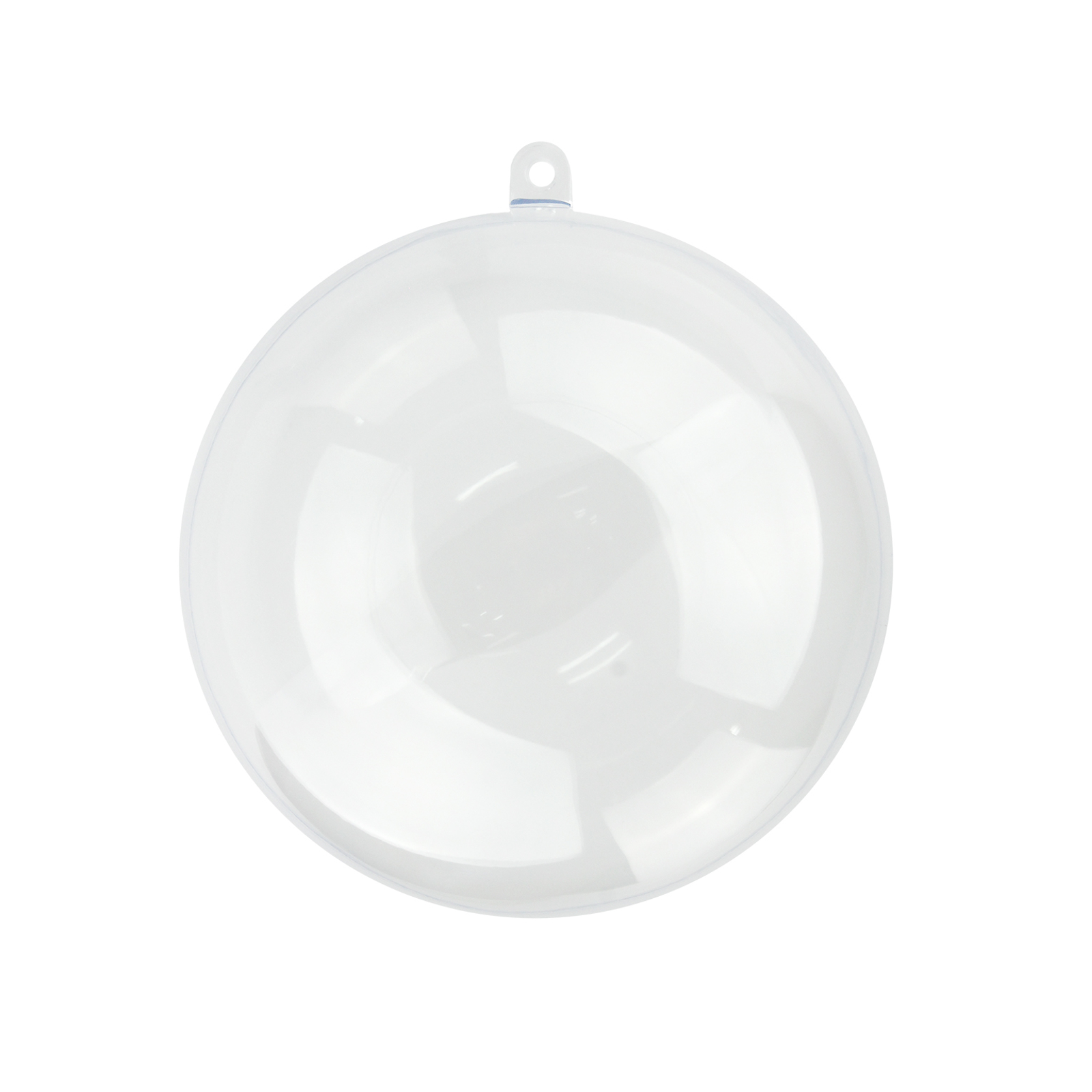 Clear Plastic Fillable Bauble 10cm | Discount Party Supplies - Discount ...
