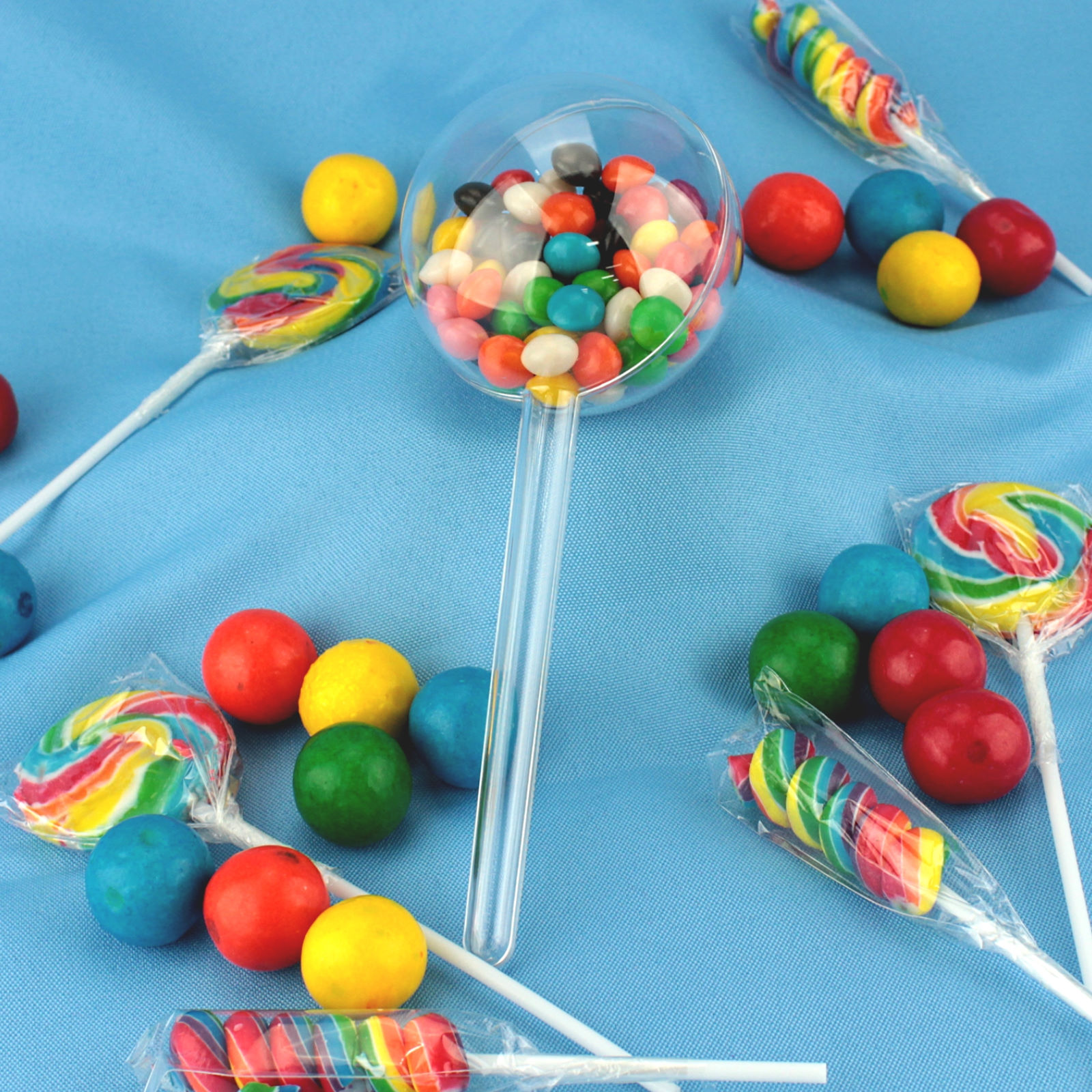 Clear Plastic Fillable Lollipop | Discount Party Supplies - Discount ...