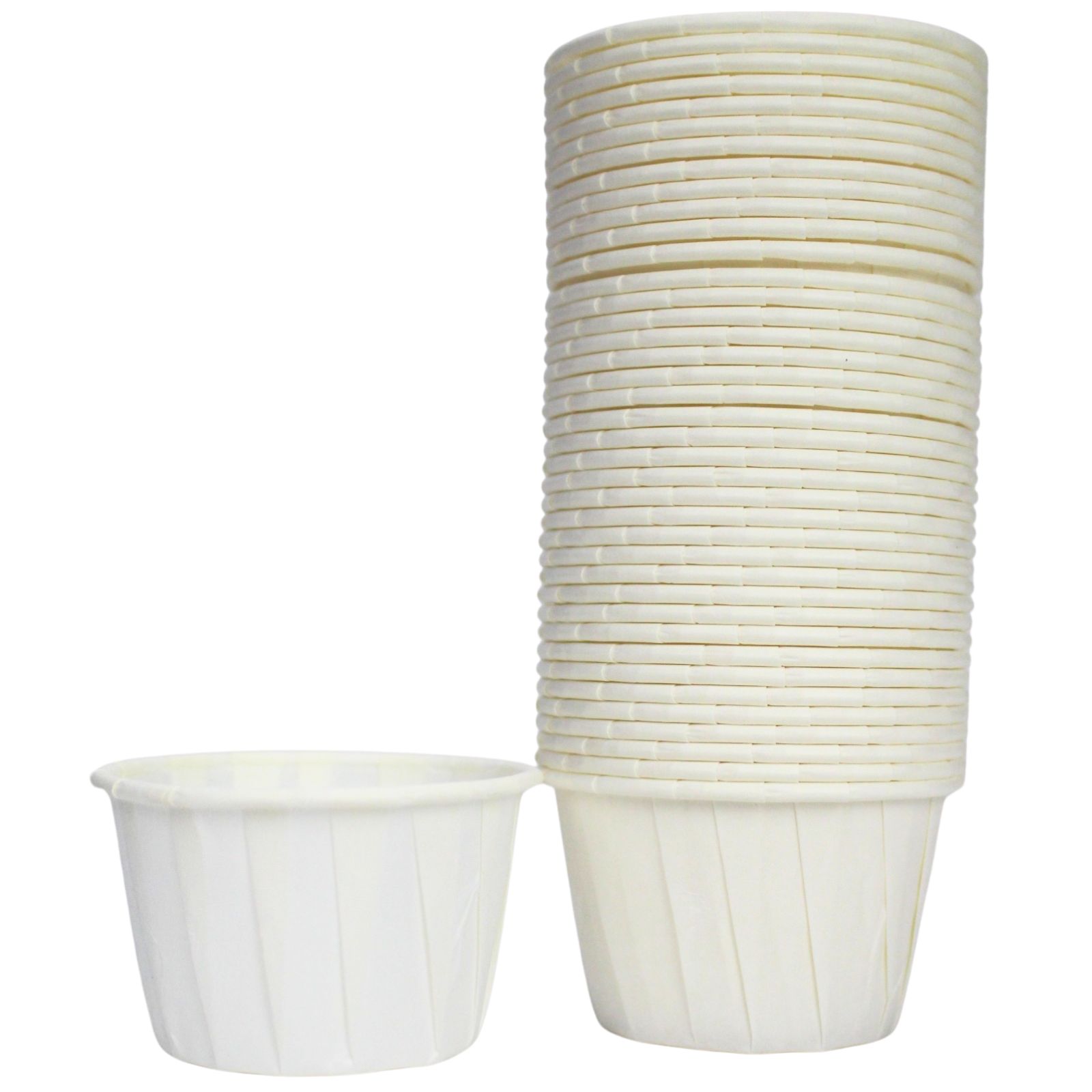 White Paper Candy Cups (Pack of 40) - Discount Party Supplies