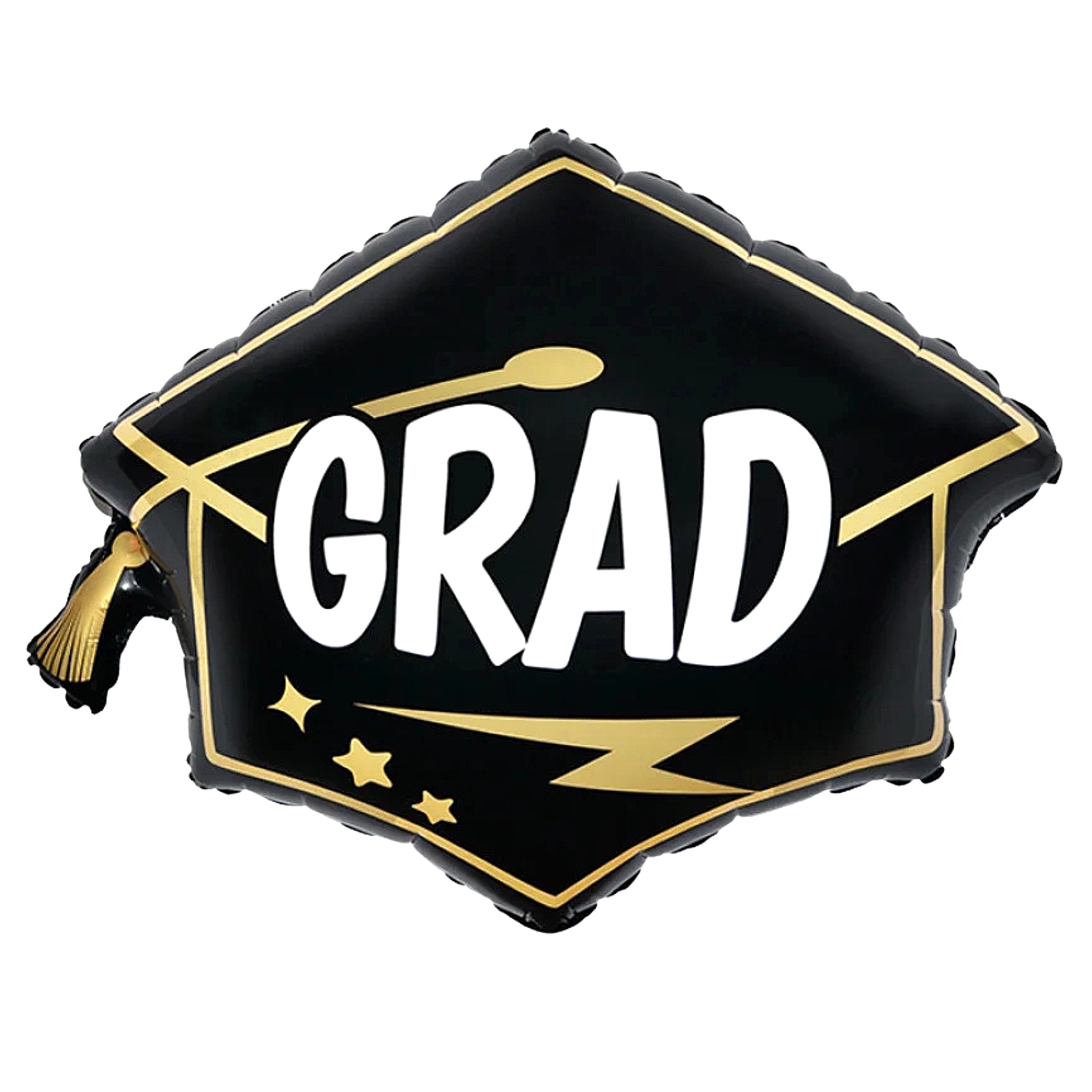 Graduation Hat Supershape Helium Balloon 56cm - Discount Party Supplies