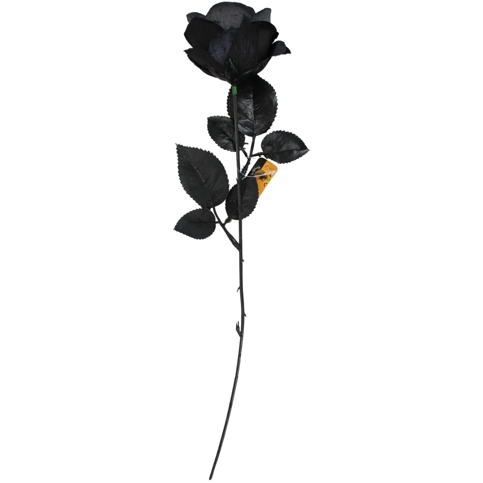 Artificial Black Rose (1 Stem) - Discount Party Supplies