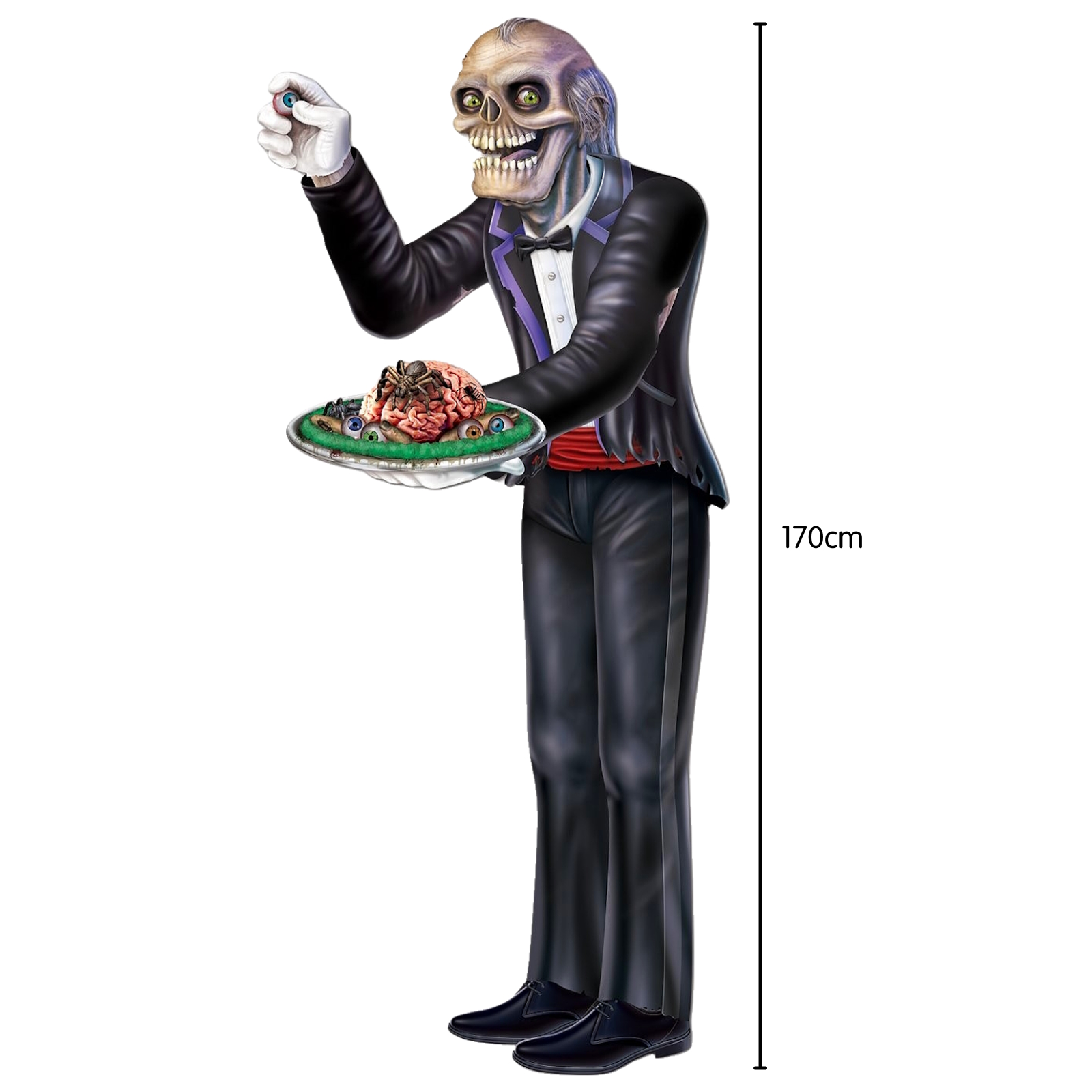 Jointed Butler Cutout Decoration (1.7m) - Discount Party Supplies