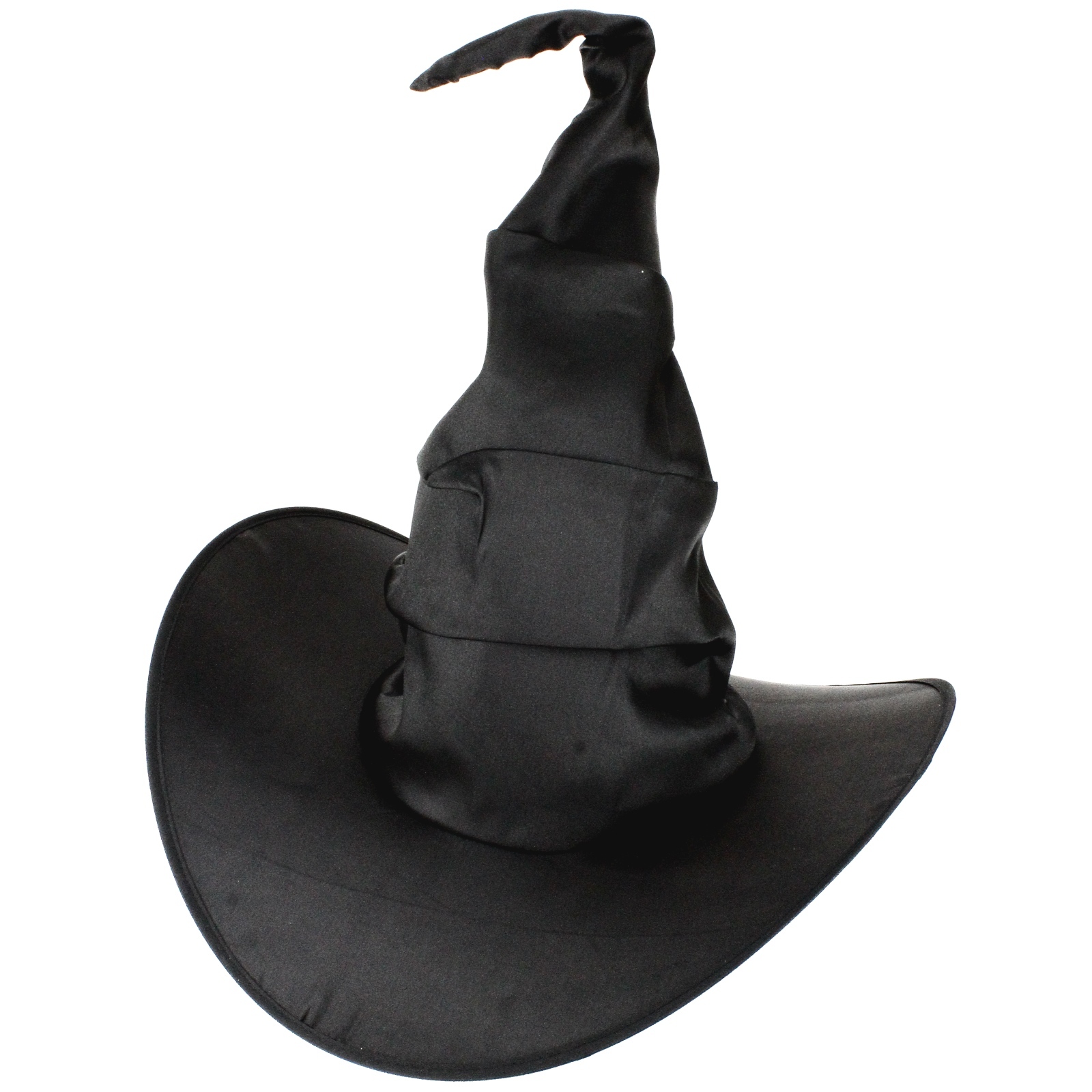 Black Satin Witches Hat 56cm | Hats & Bandanas | Hats and Headwear ...