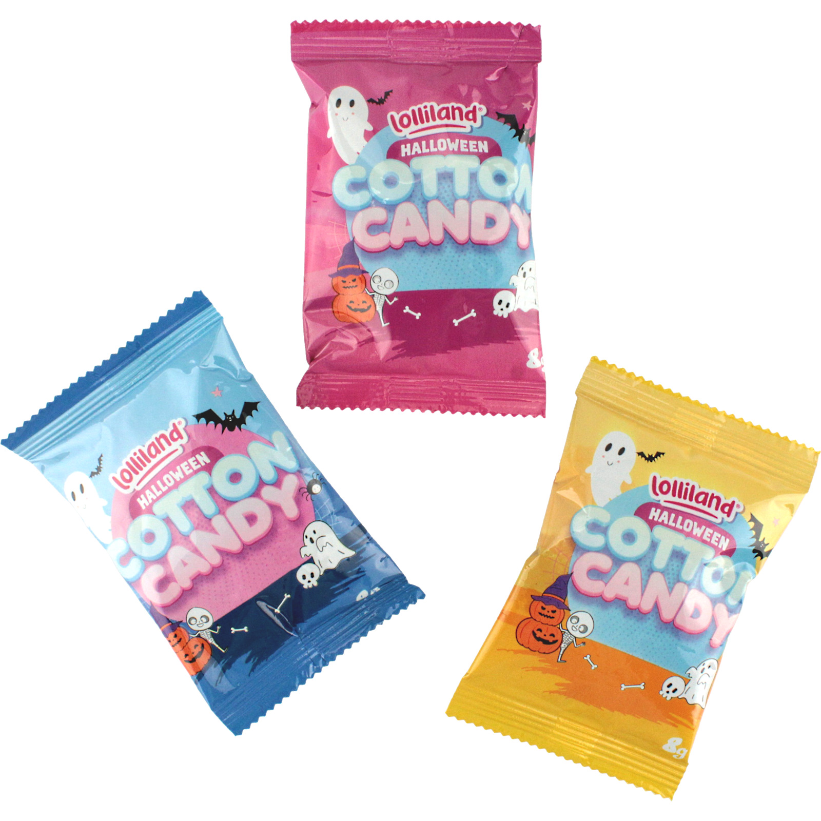 Mini Cotton Candy Multipack (10 Pieces) | Lollies, Sweets, & Candy ...