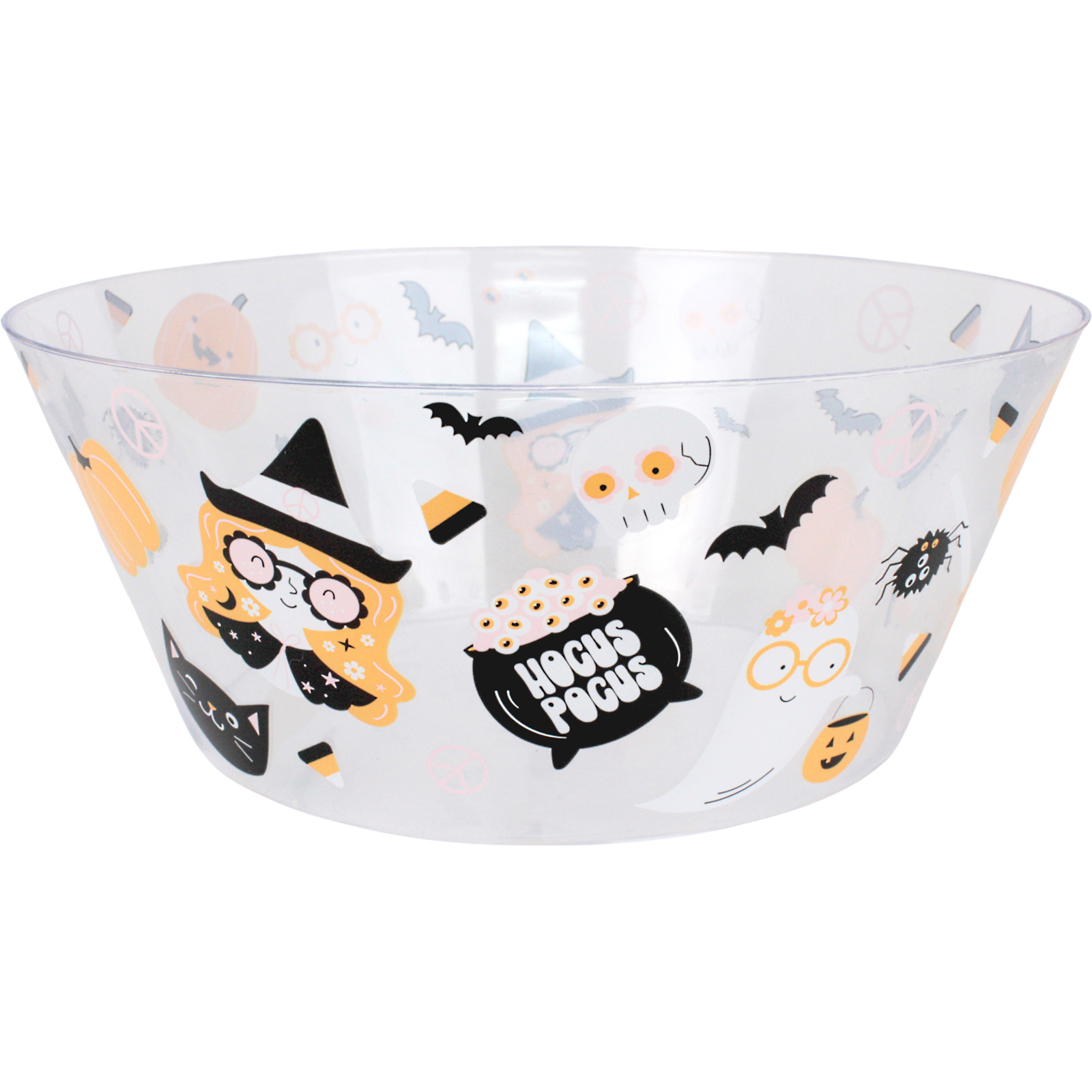 Groovy Halloween Snack Bowl - Discount Party Supplies