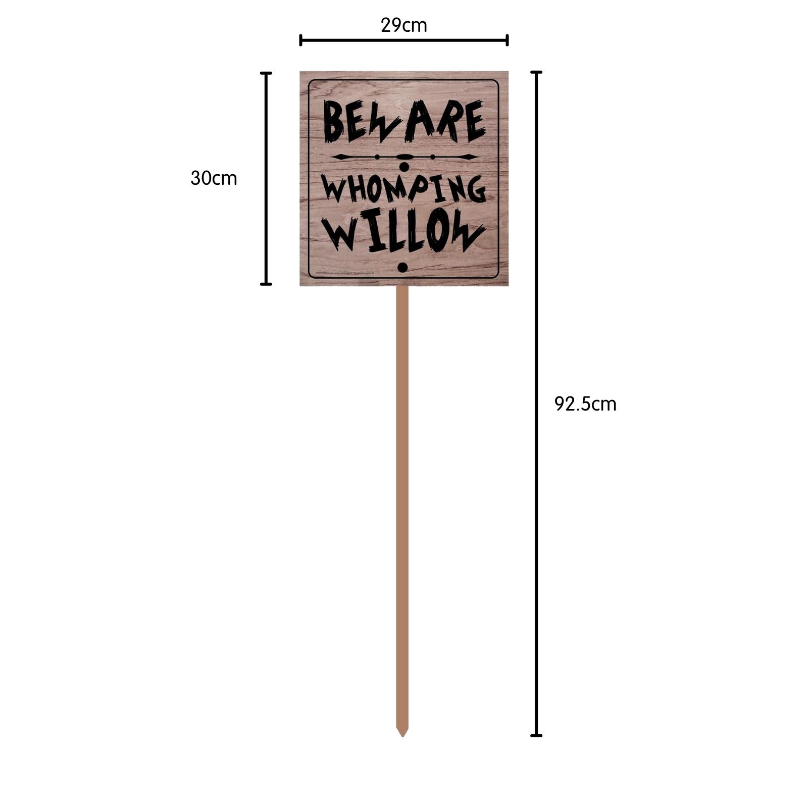 Harry Potter Beware Whomping Willow Yard Sign | Harry Potter Party ...