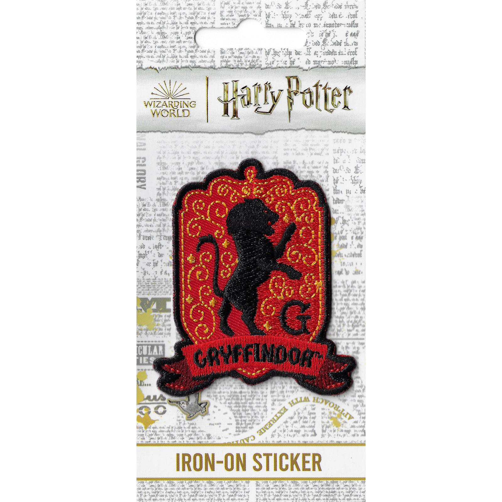 Harry Potter Gryffindor Iron-on Sticker | Harry Potter | Boys and Girls ...
