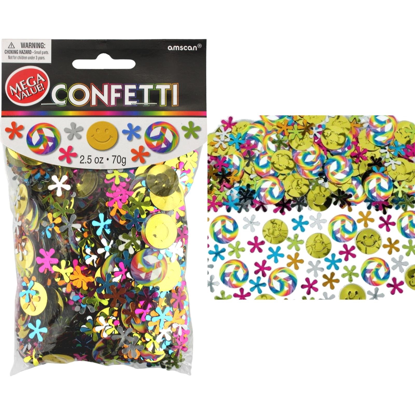 Flower Power Confetti (70g) - Discount Party Supplies