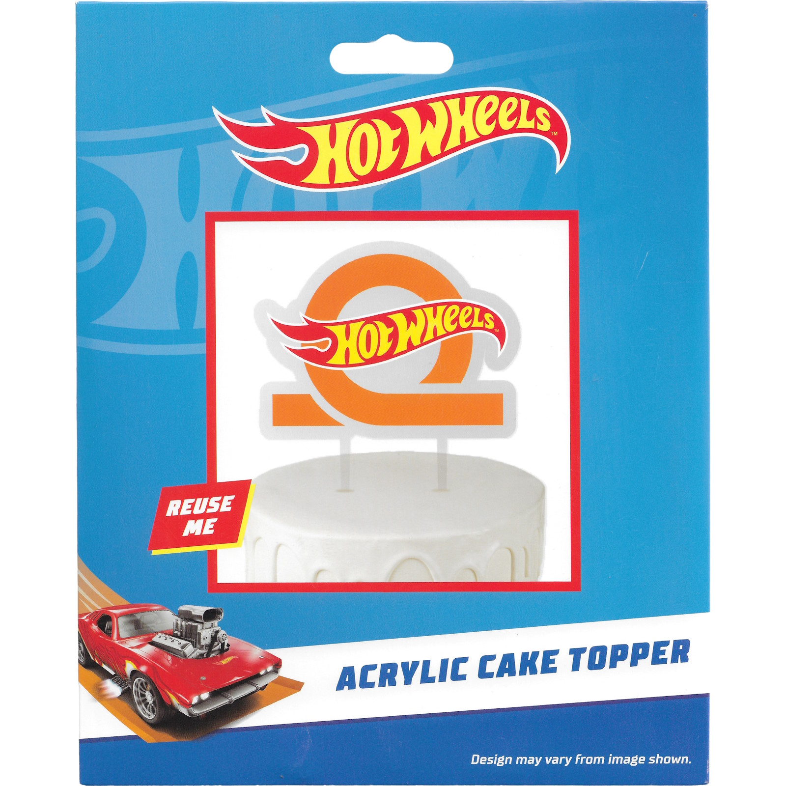 Hot Wheels Acrylic Cake Topper | Hot Wheels | Boys Birthday Party ...