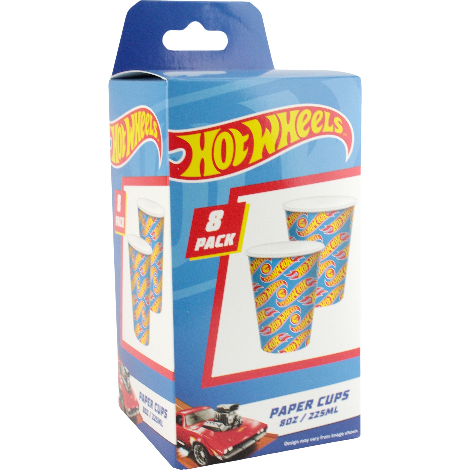 Hot Wheels Paper Cups (Pack of 8) | Hot Wheels | Boys Birthday Party ...