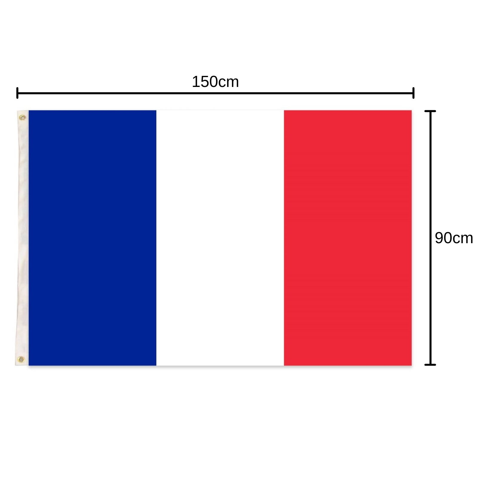 French Flag 150cm x 90cm | International | Themed Party Supplies ...