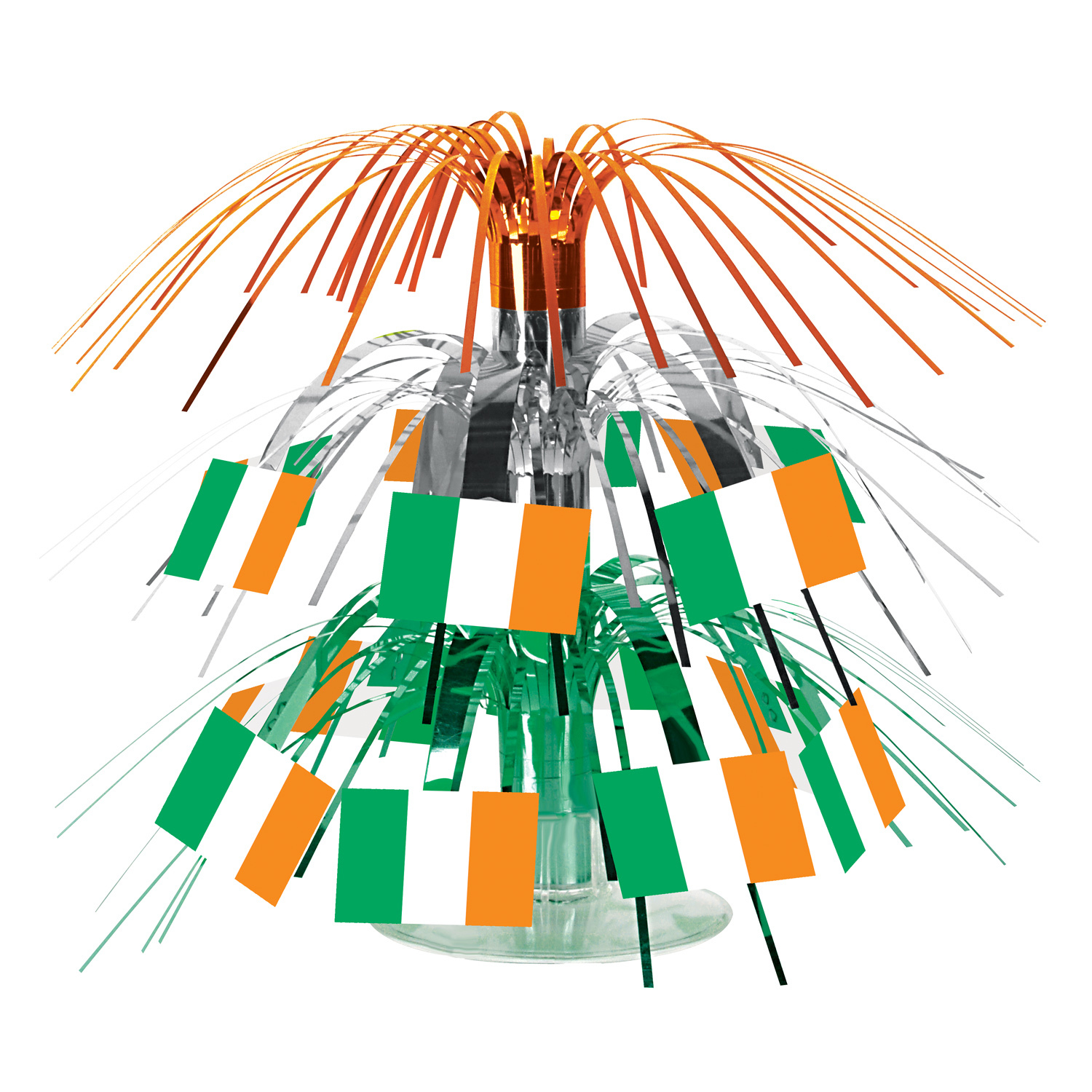 Irish Flag Mini Cascade Centrepiece | Irish Party Supplies ...