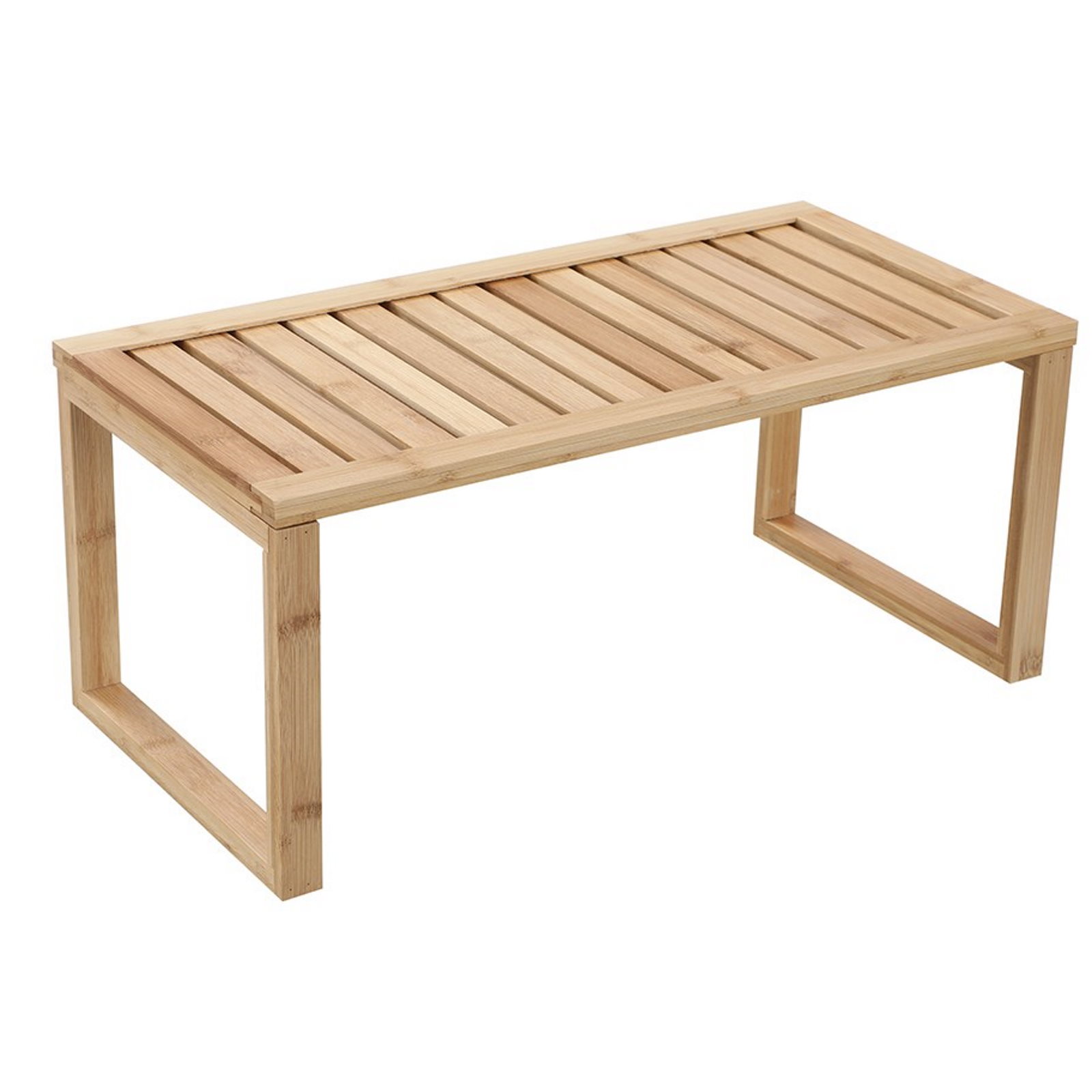 Boxsweden Bamboo Kitchen Rack 50cm x 25cm x 22cm - Discount Party Supplies