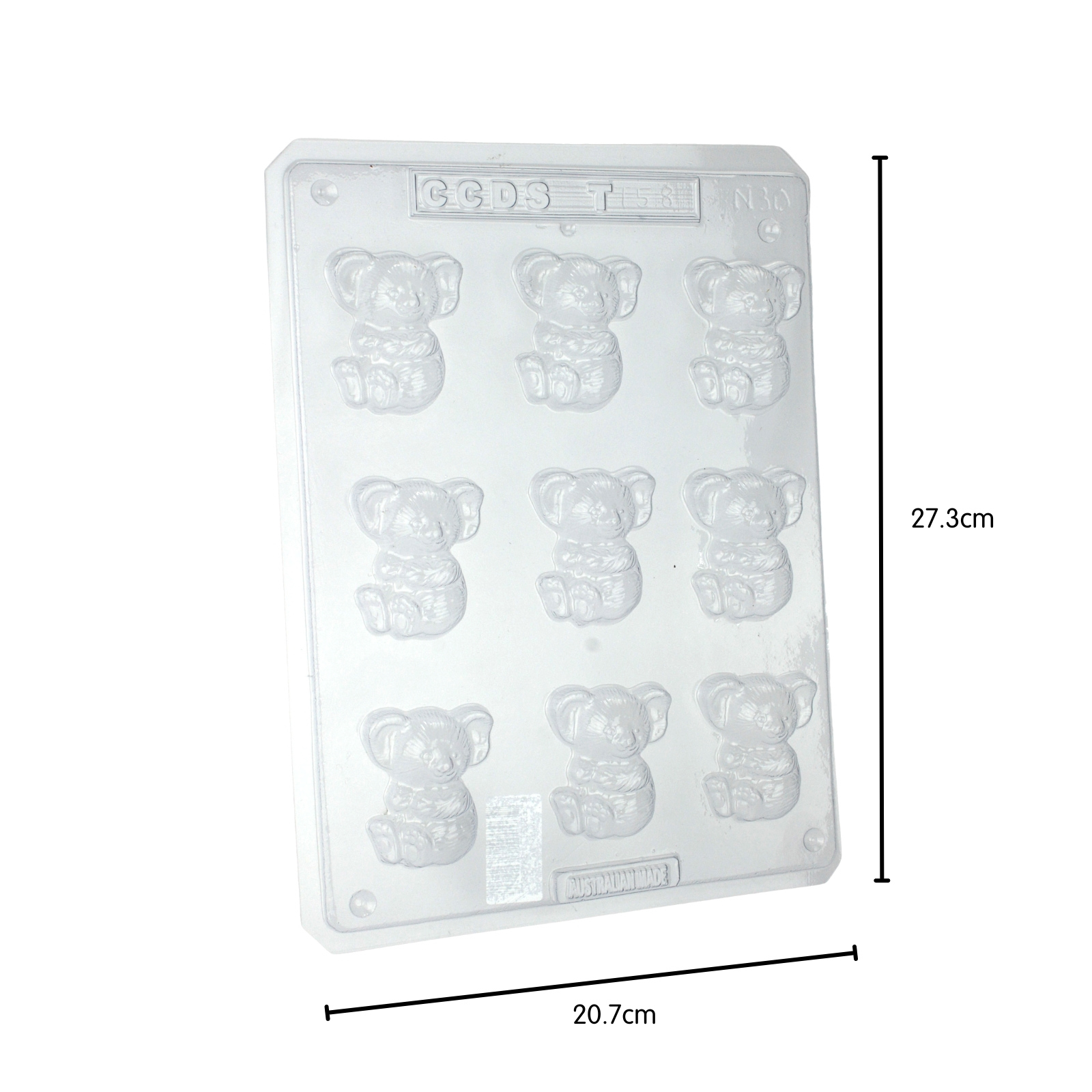 Koala Plastic Chocolate Moulds (1 Sheet) | Koala | Boys and Girls ...