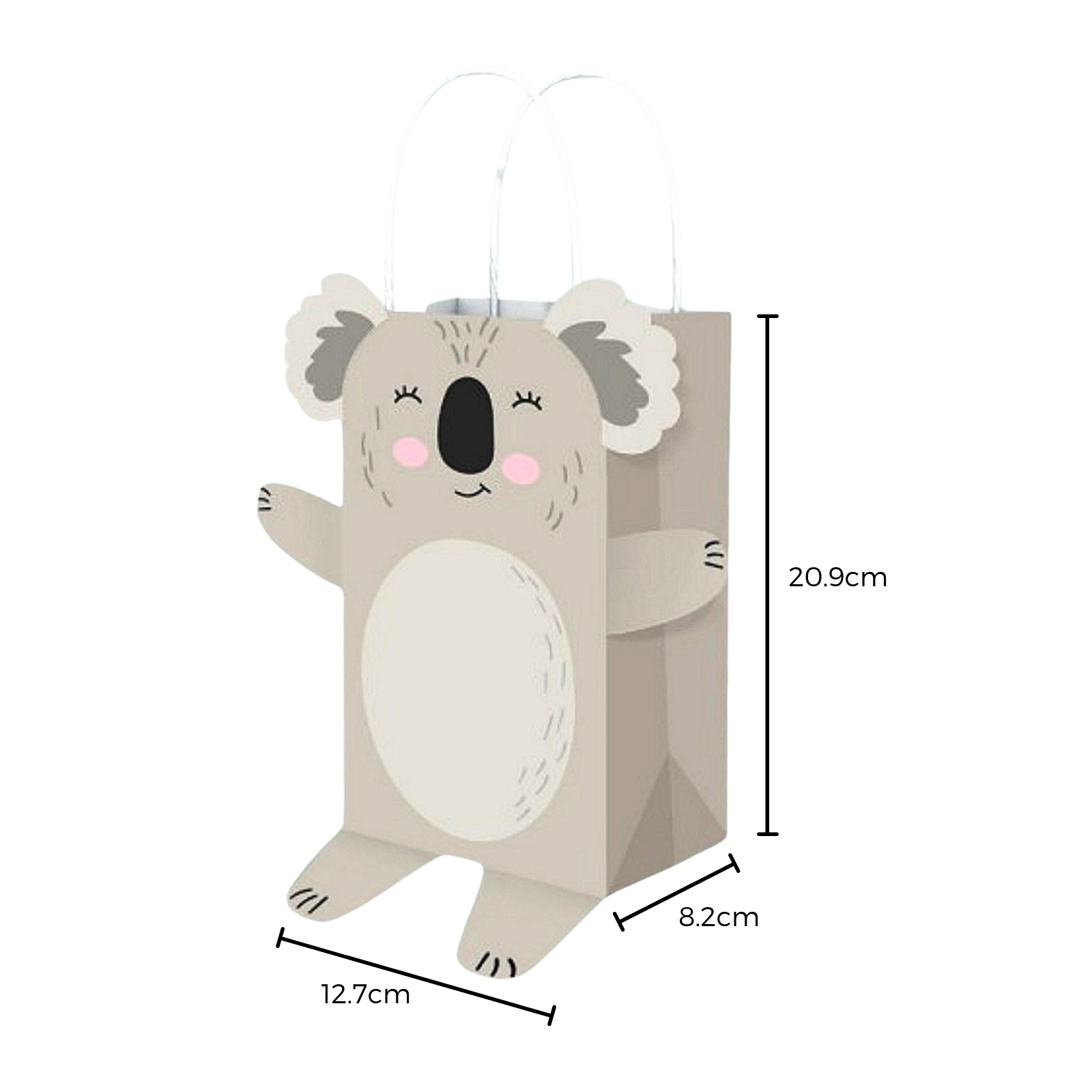 Koala Party Paper Gift Bags (Pack of 8) | Koala | Boys and Girls ...