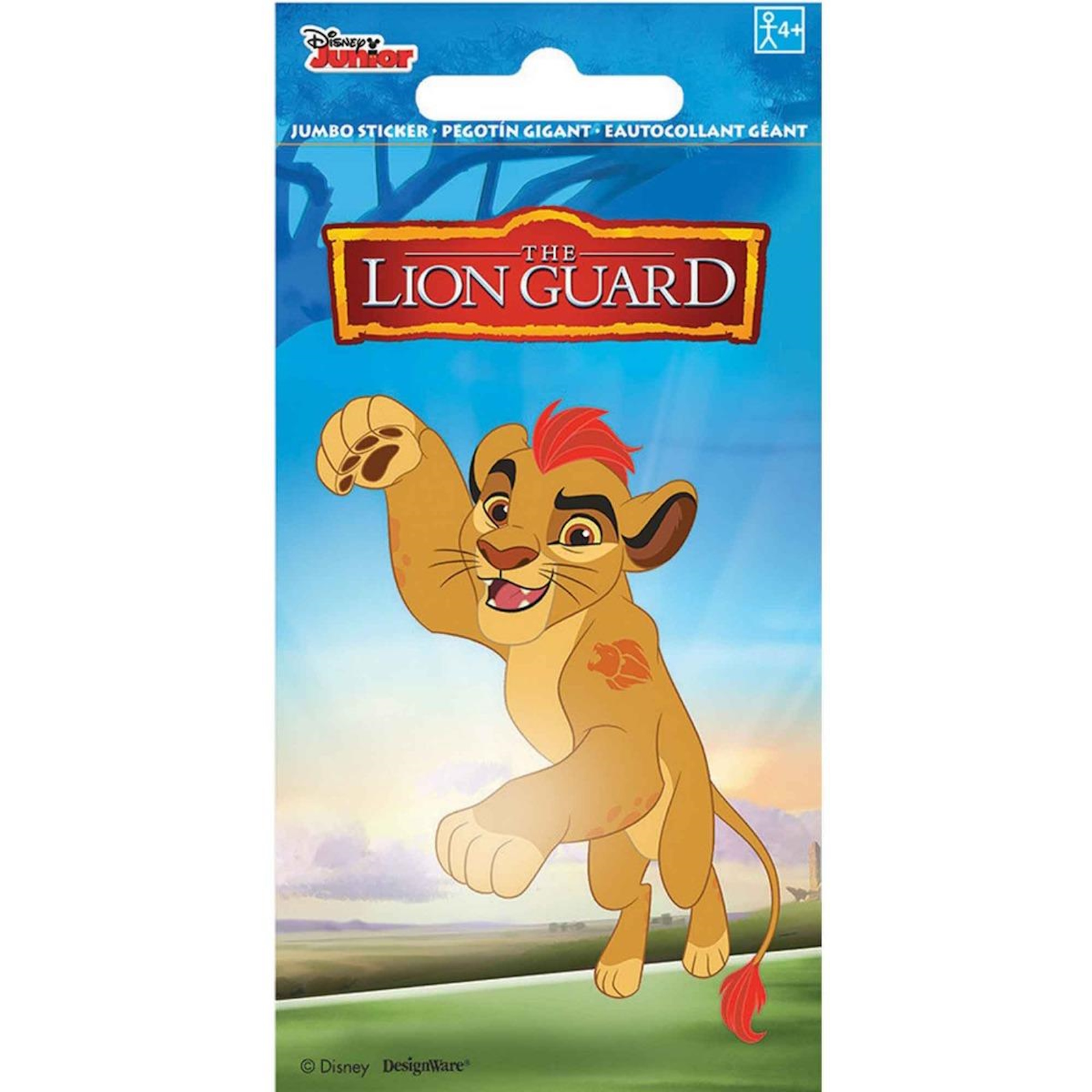The Lion Guard Jumbo Sticker Favour - Discount Party Supplies