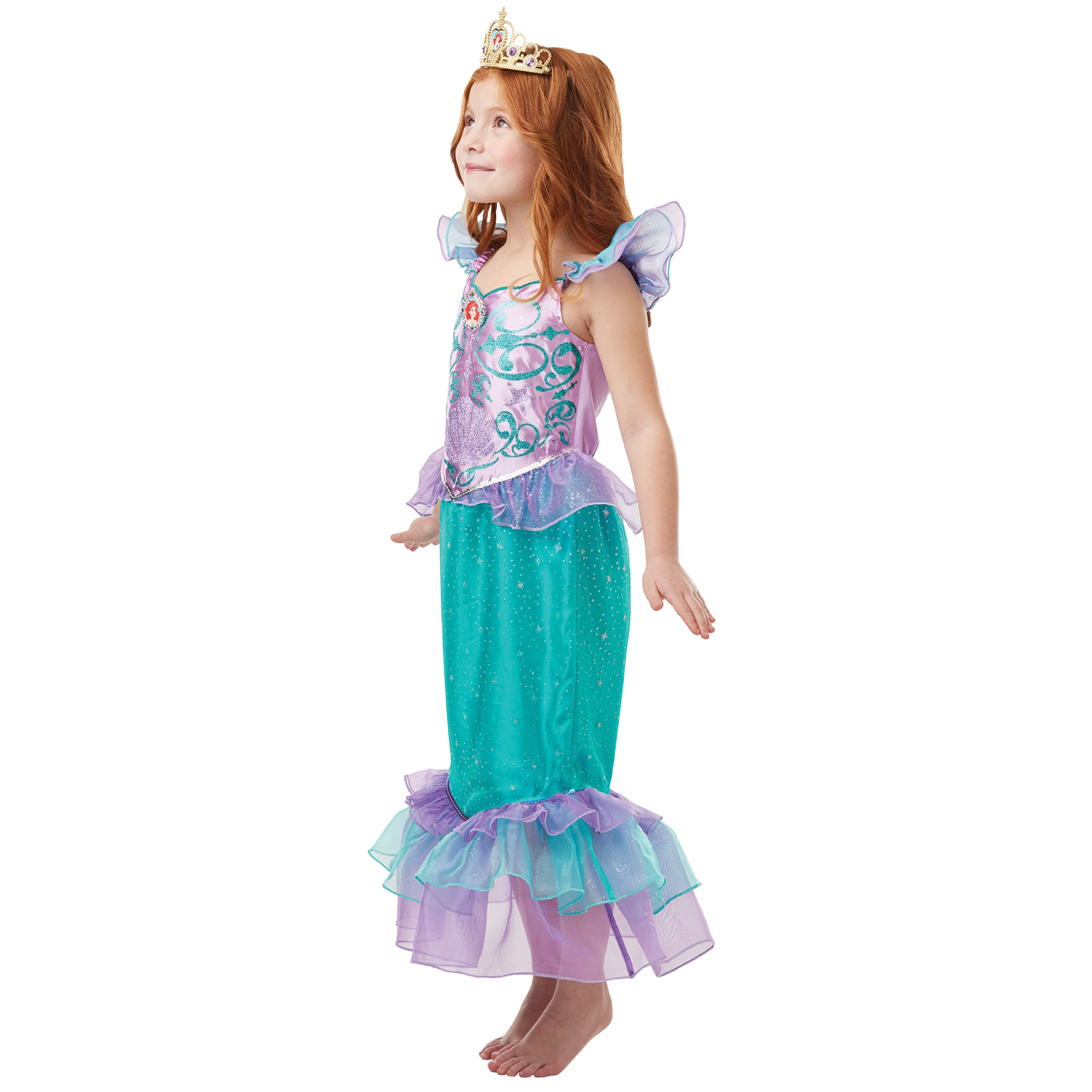Ariel The Little Mermaid Kids Costume (6-8 Years) | Little Mermaid ...