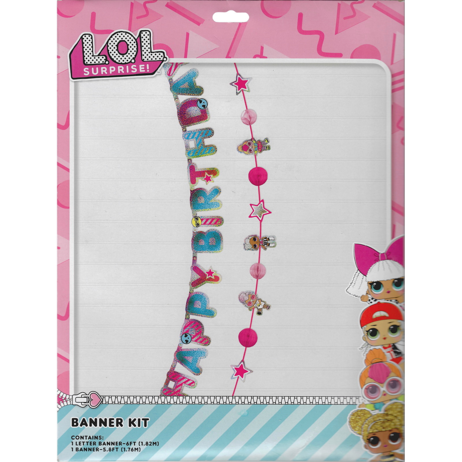 LOL Surprise Together 4 EVA Garland Banner Kit | LOL Surprise Party ...