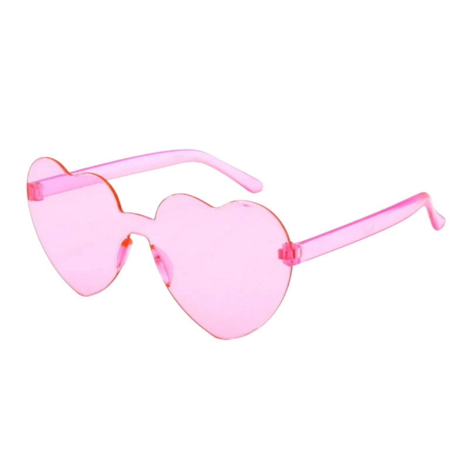 Pink Perspex Heart Glasses | Valentine's Day | Occasion & Event Party ...
