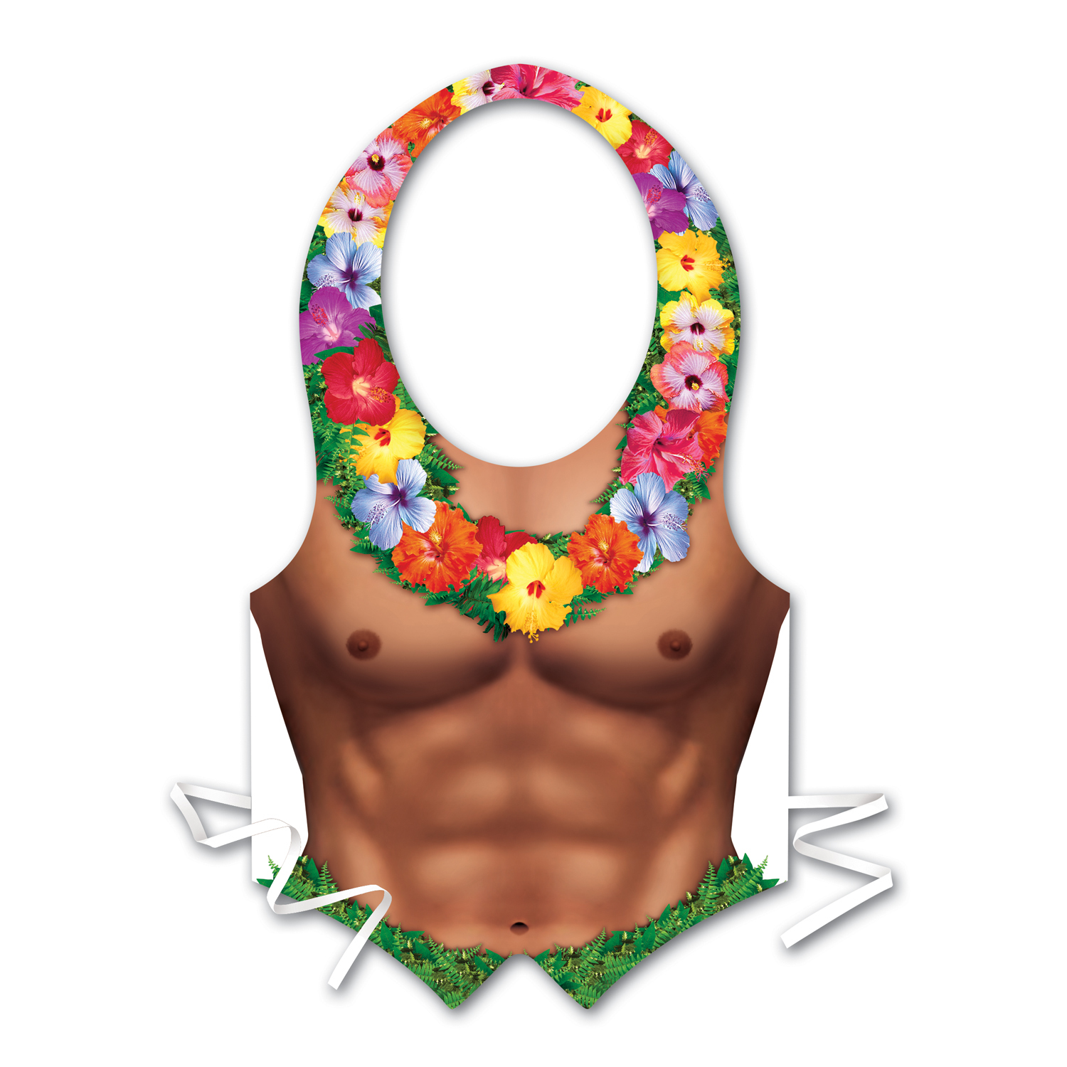 Hawaiian Hula Hunk Vest - Discount Party Supplies