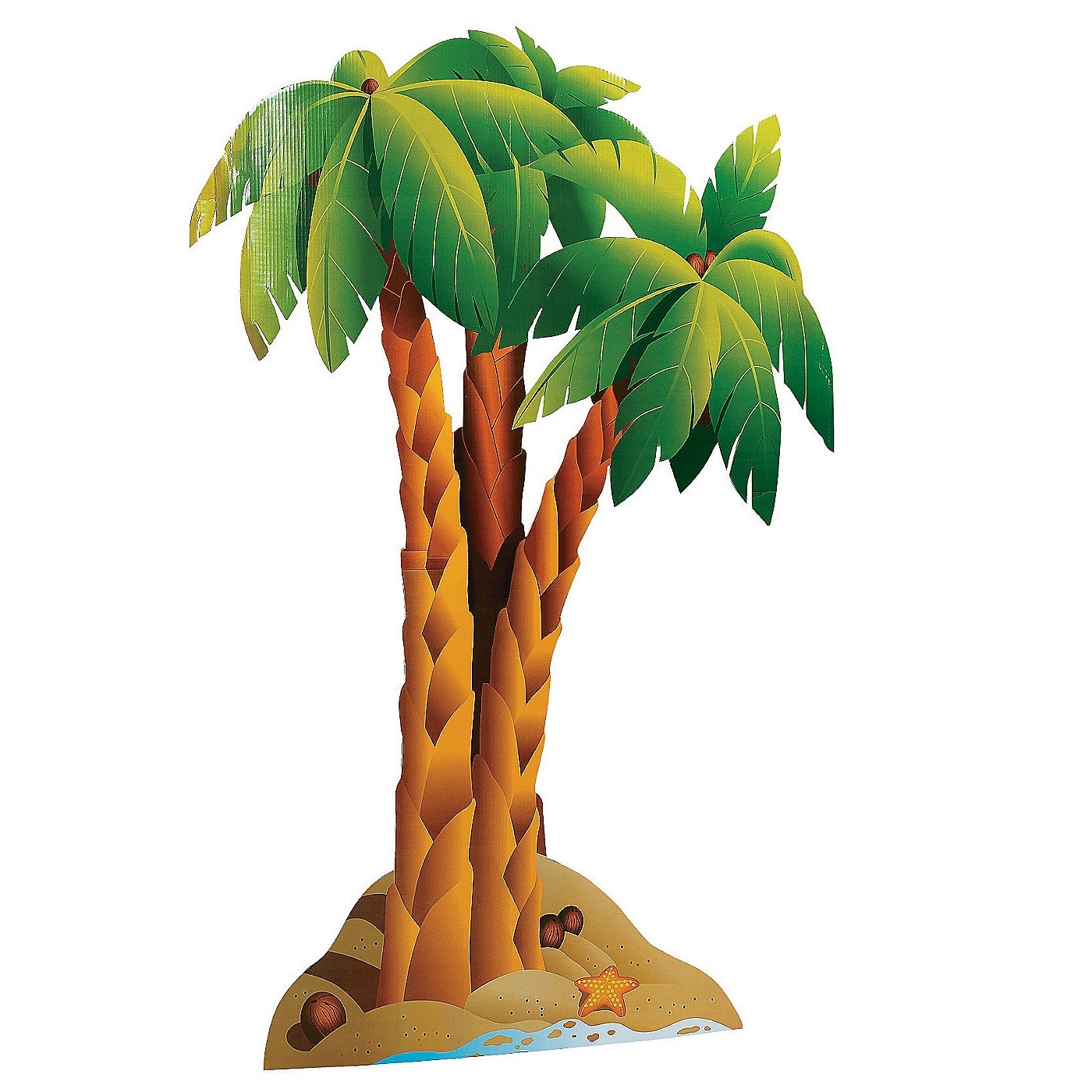 Palm Tree Stand Up Photo Prop - Discount Party Supplies