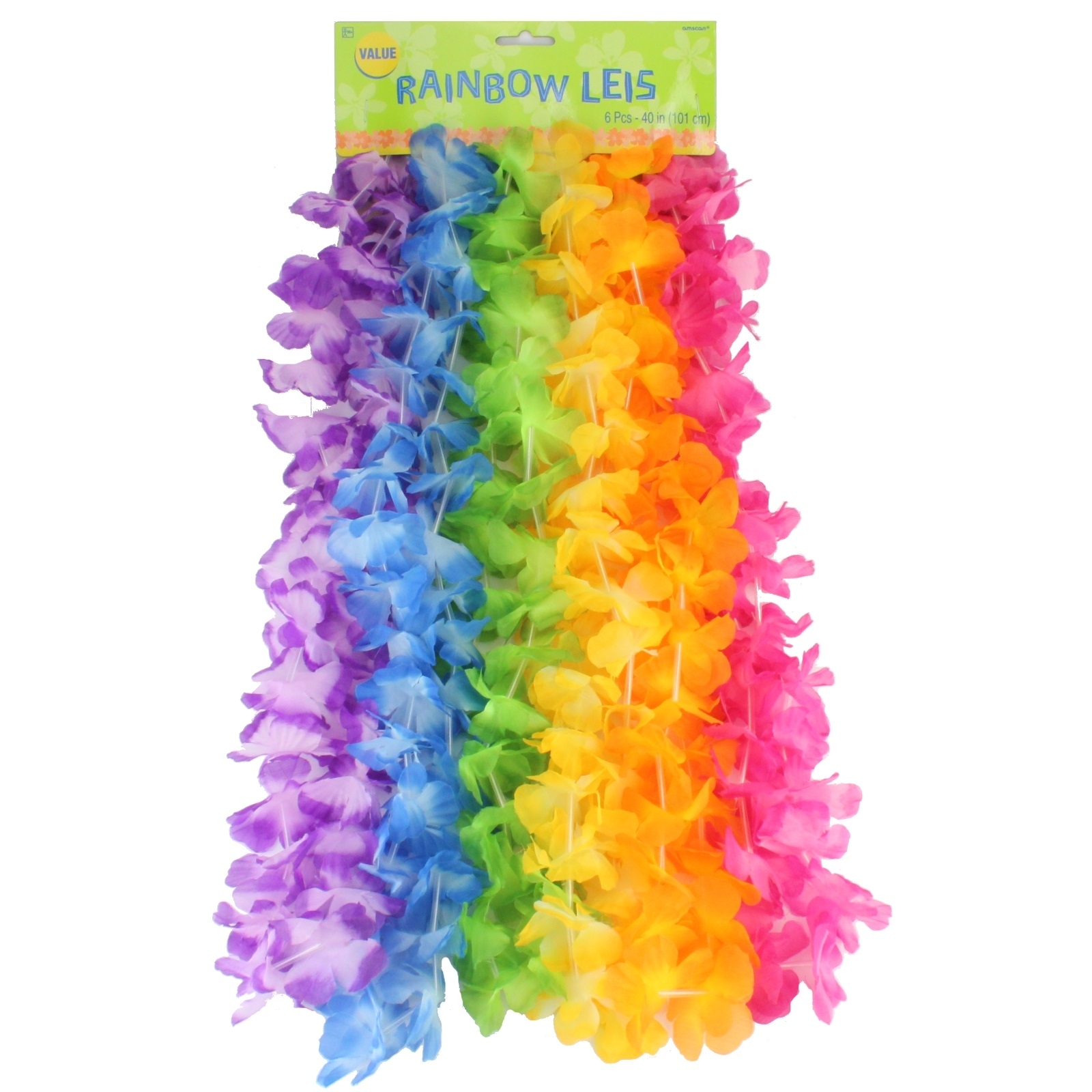 Flower Tissue Garland Banner | Hawaiian Luau | Themed Party Supplies ...