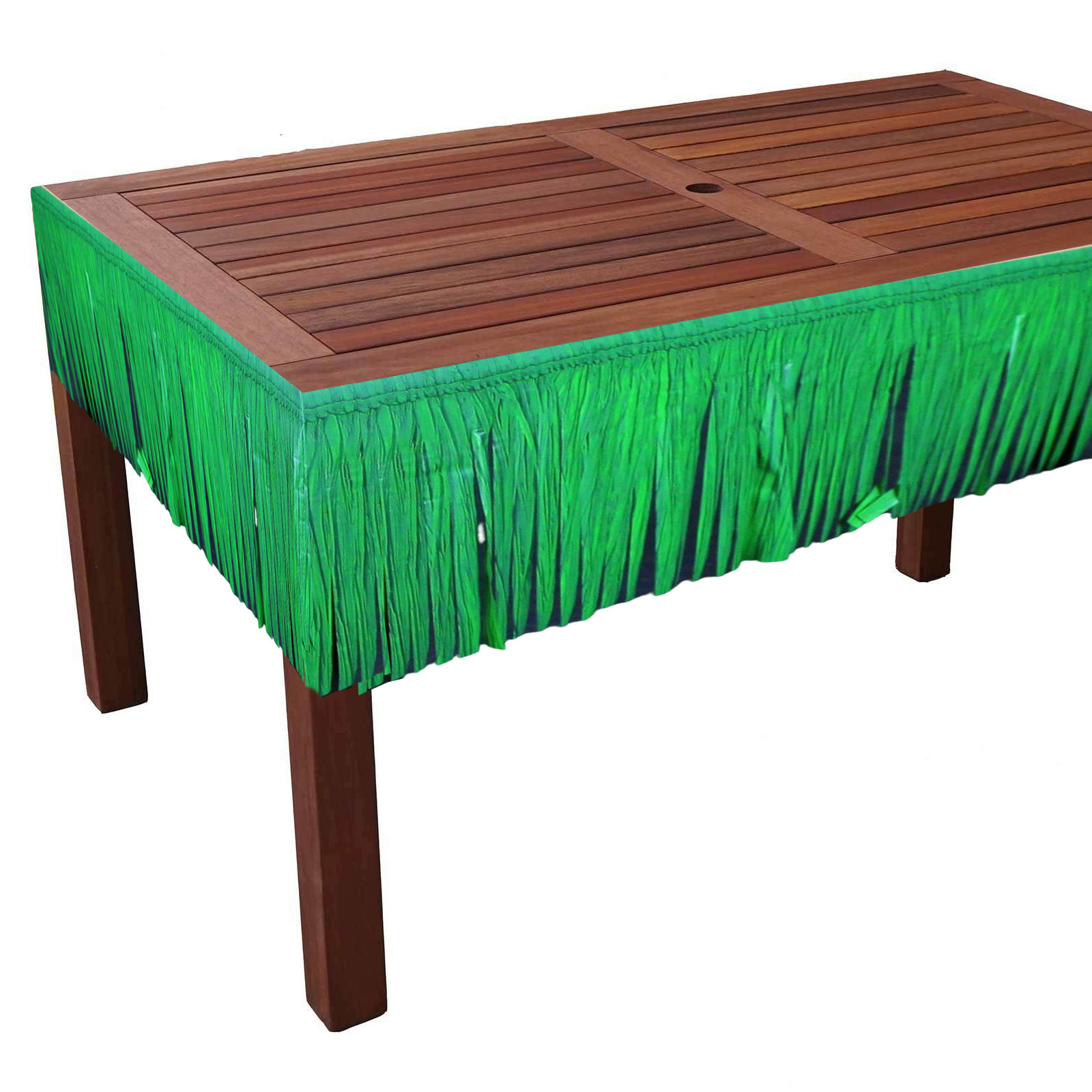 Plastic Grass Look Fringe Decoration 15.2m - Discount Party Supplies