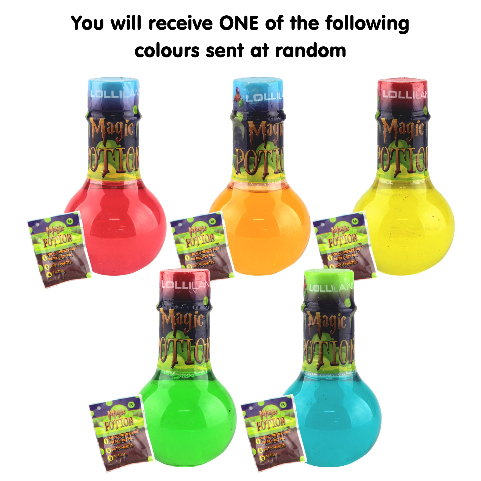 Magic Potion Fizzy Candy (1 bottle) | Lollies, Sweets, & Candy | Party ...
