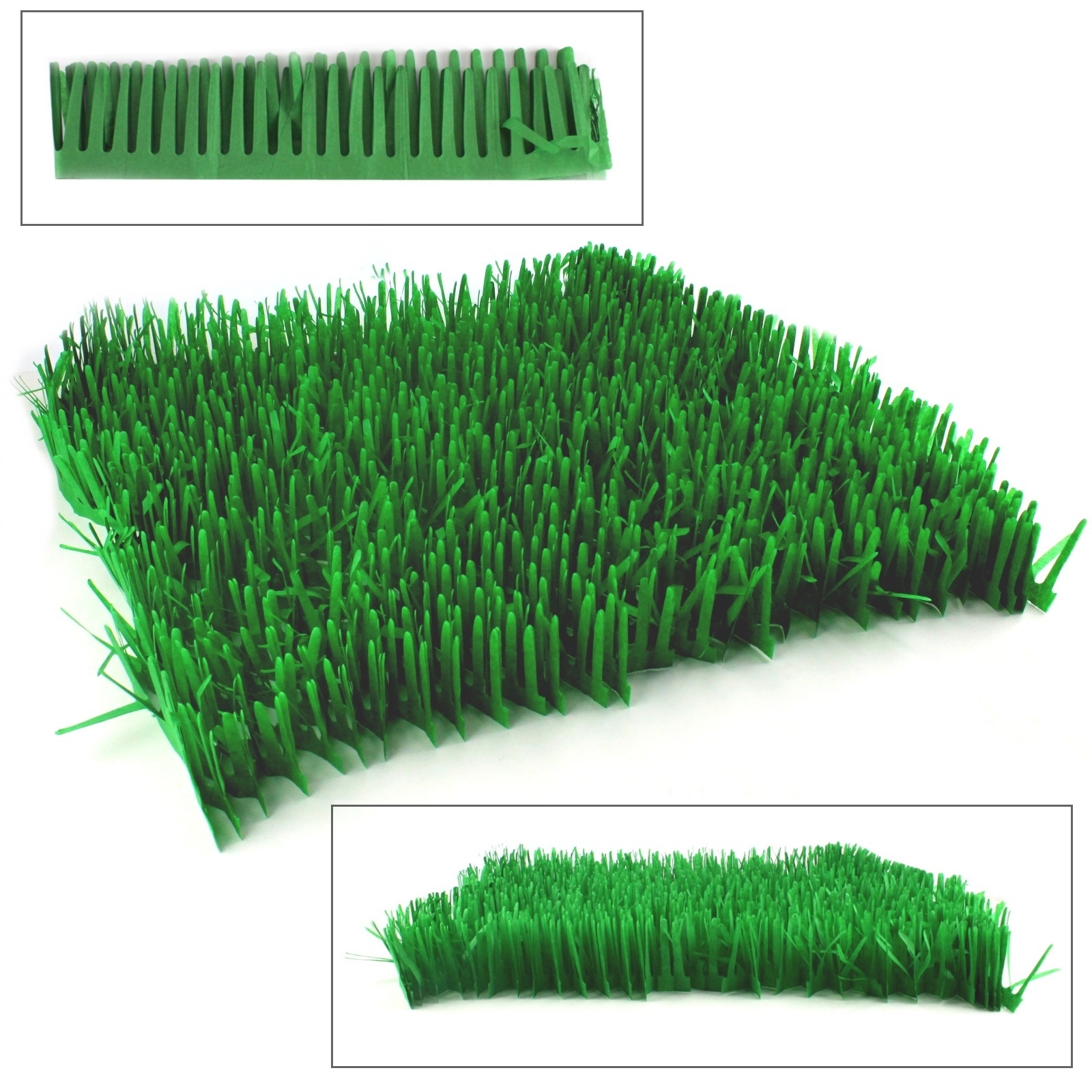 Green Tissue Grass Mat - Discount Party Supplies
