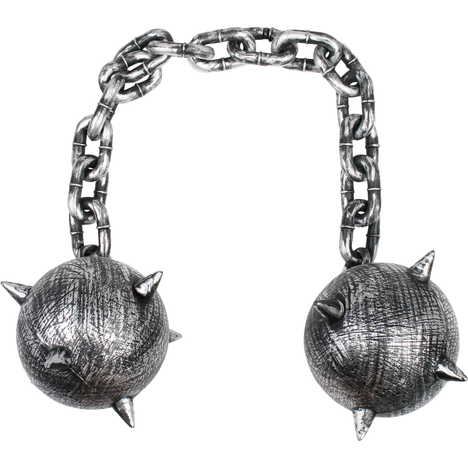 Novelty Spiked Maces On Chain - Discount Party Supplies