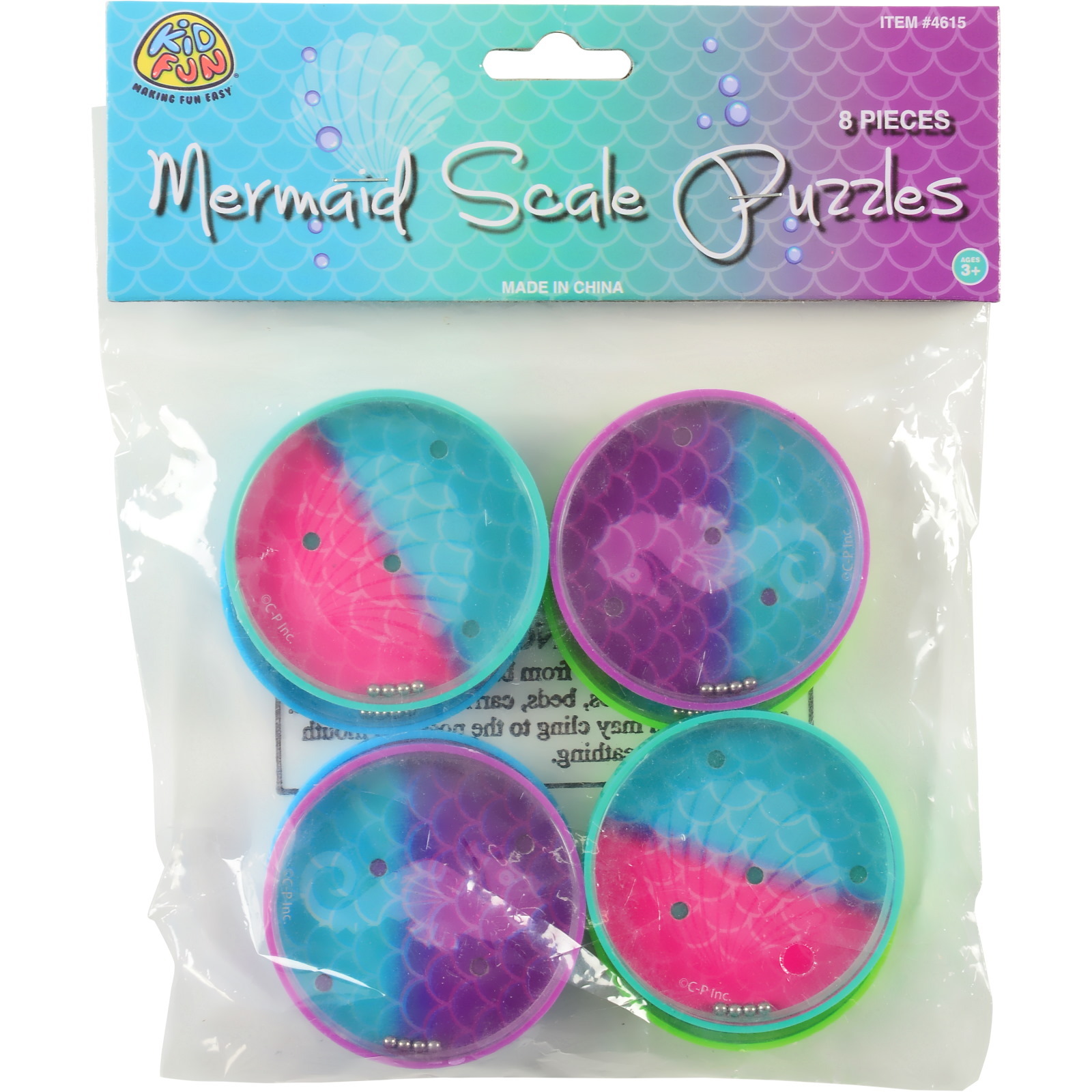 Mermaid Scale Pill Puzzles (Pack of 8) | Mermaids | Girls Birthday ...