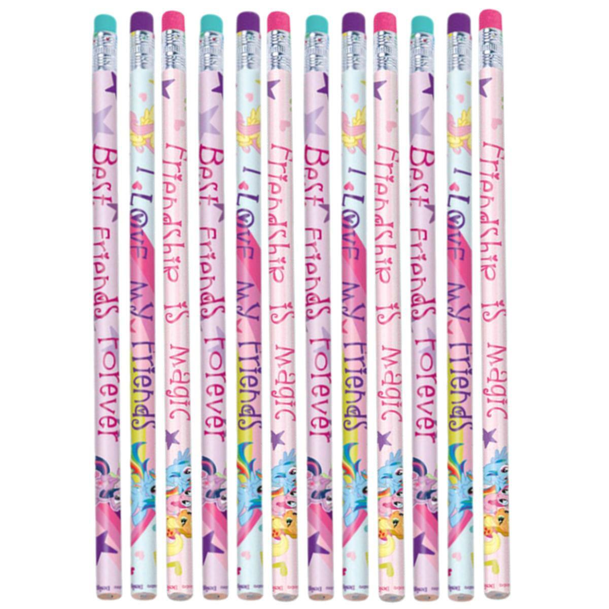 My Little Pony Friendship Pencils (Pack of 12) | My Little Pony | Girls ...