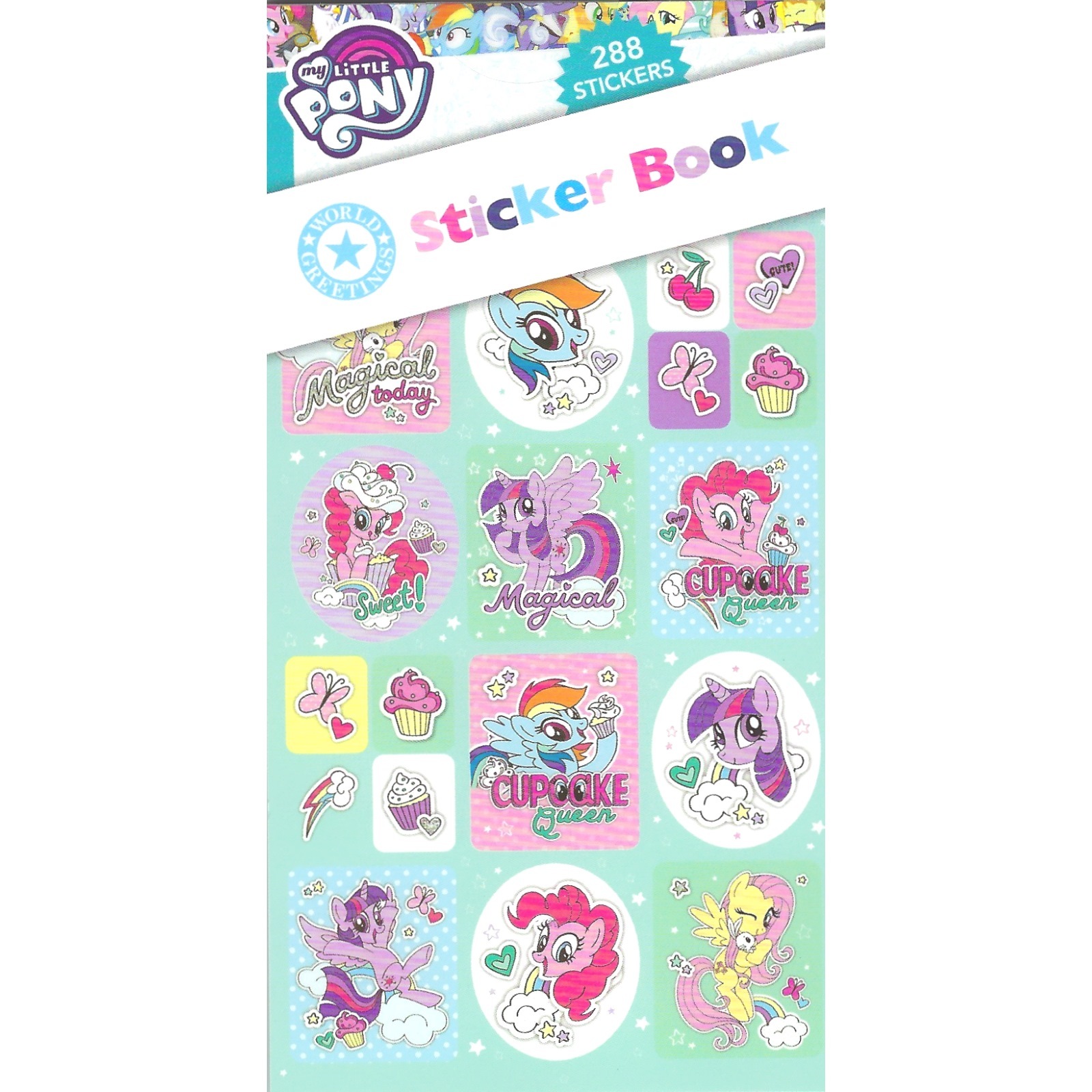 My Little Pony Sticker Book (12 Sheets) [MLPFAST05] - Discount Party ...