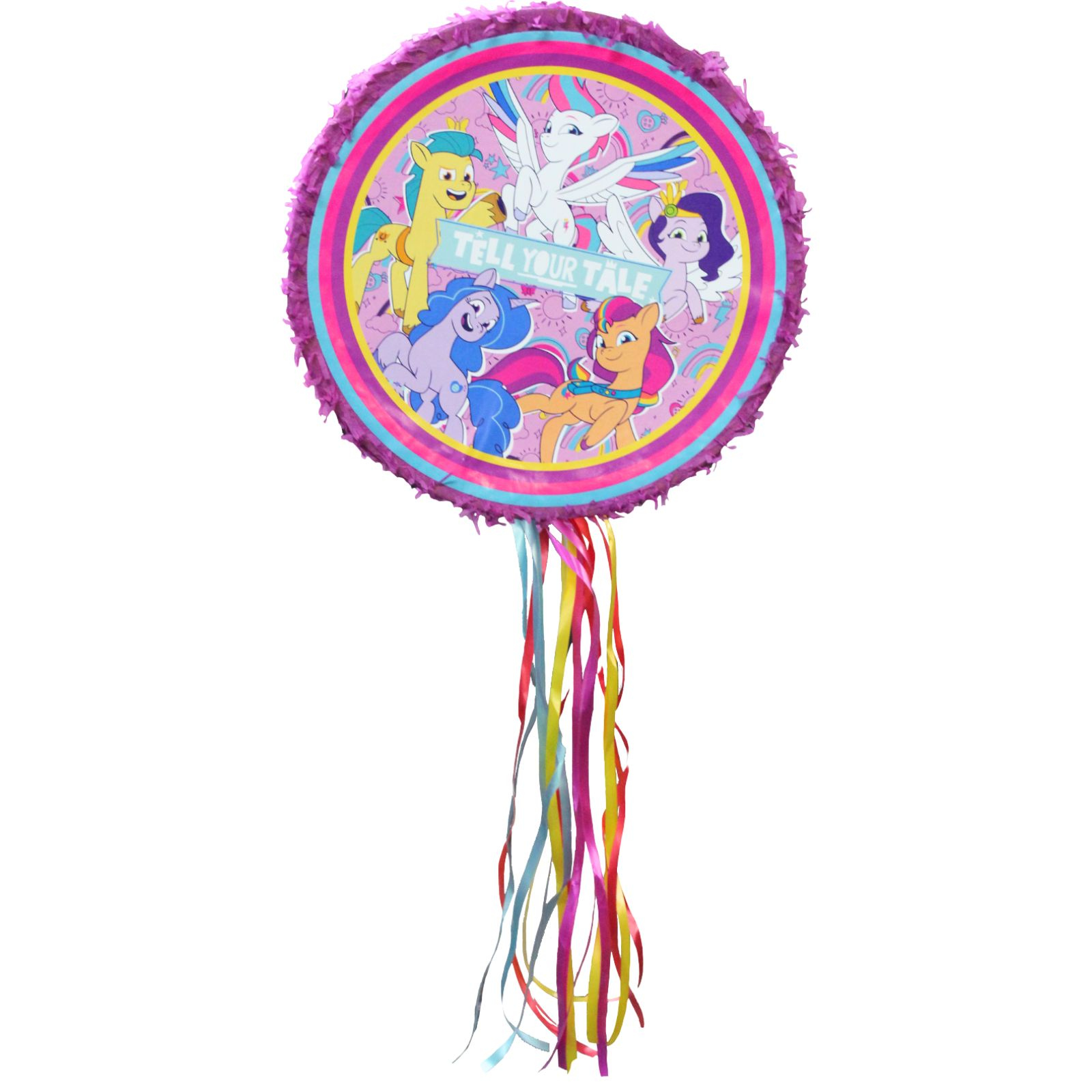 My Little Pony Tell Your Tale Pull String Pinata - Discount Party Supplies