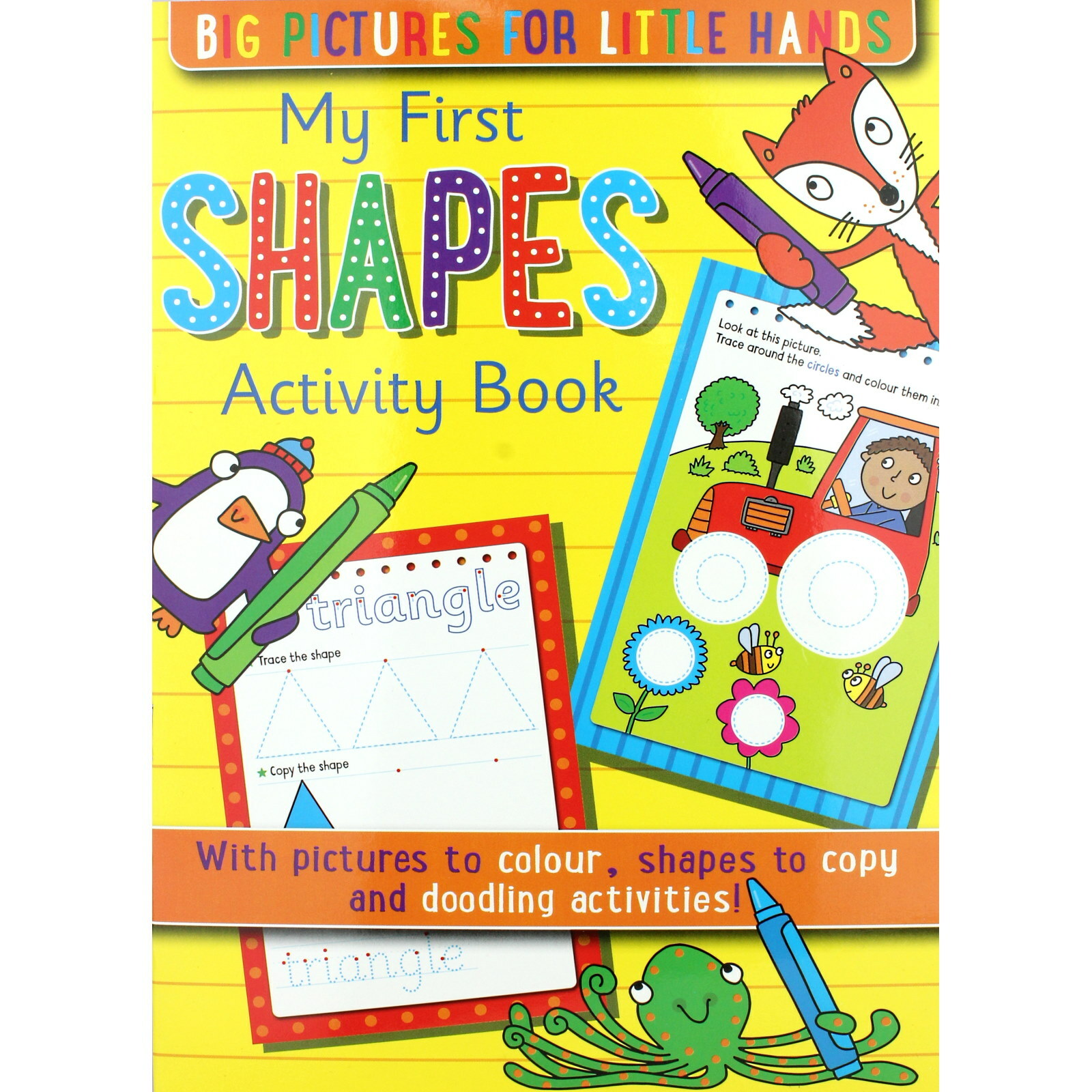 My First Shapes Activity Book - Discount Party Supplies