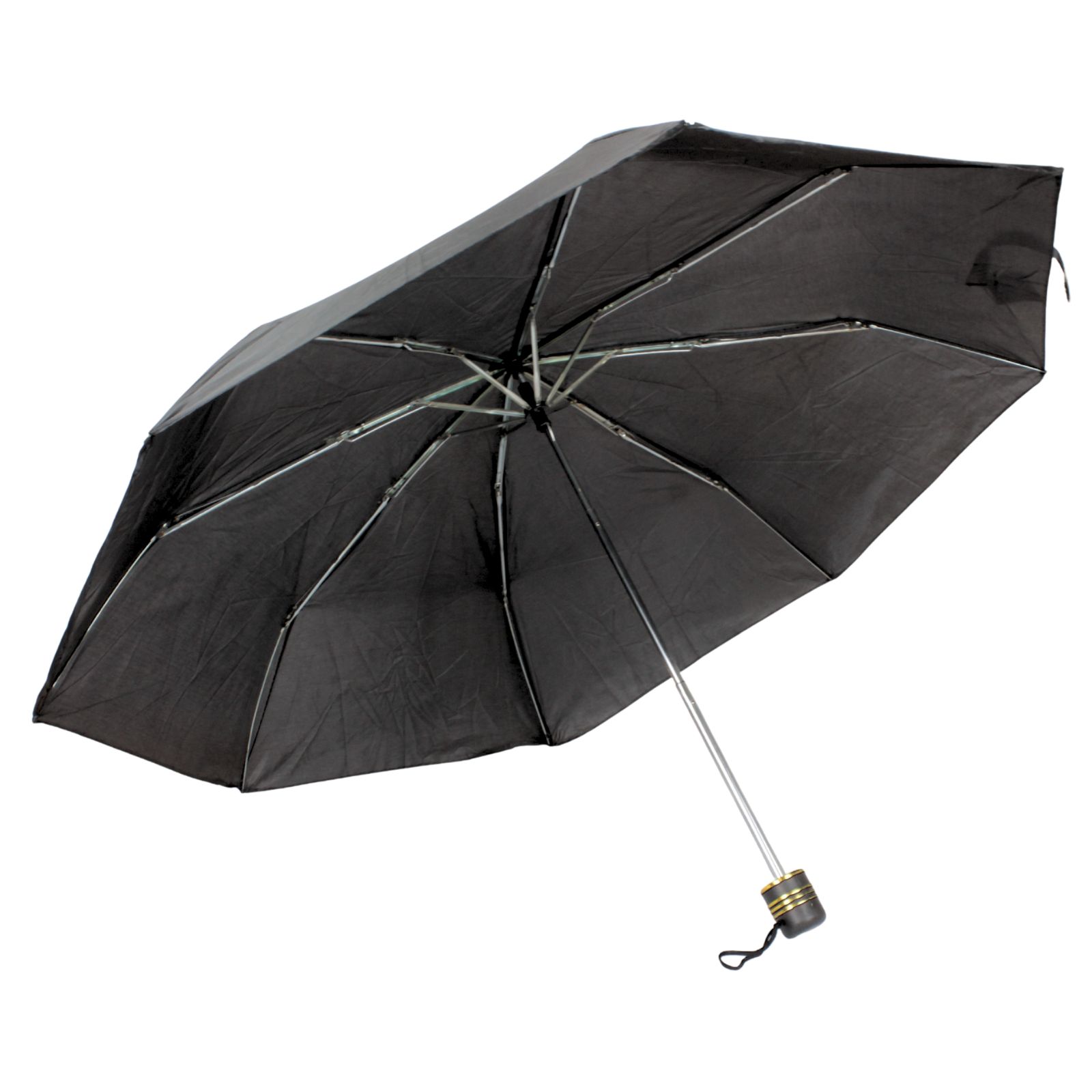 Black Fold Up Umbrella 98cm - Discount Party Supplies
