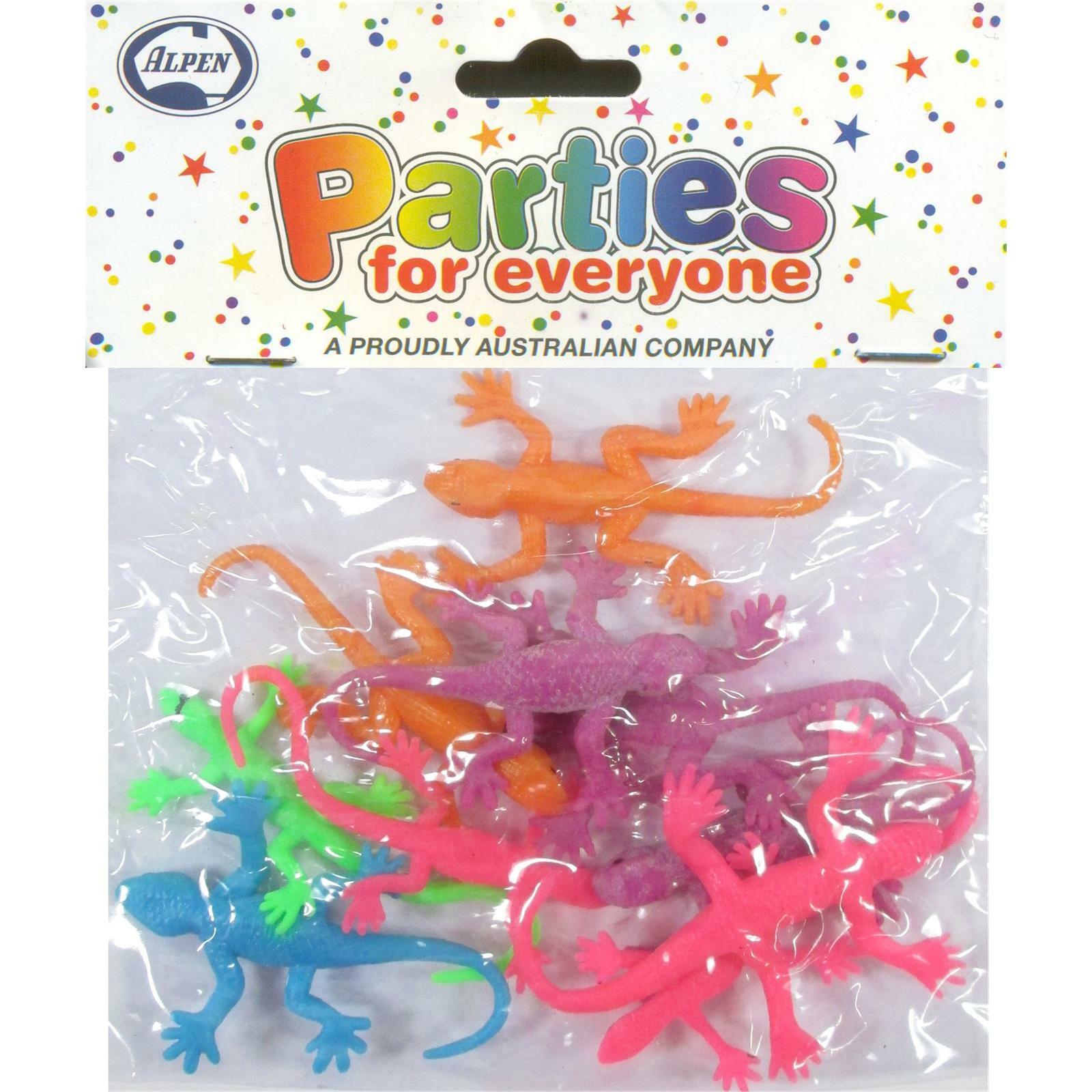Colourful Lizards (Pack of 10) - Discount Party Supplies