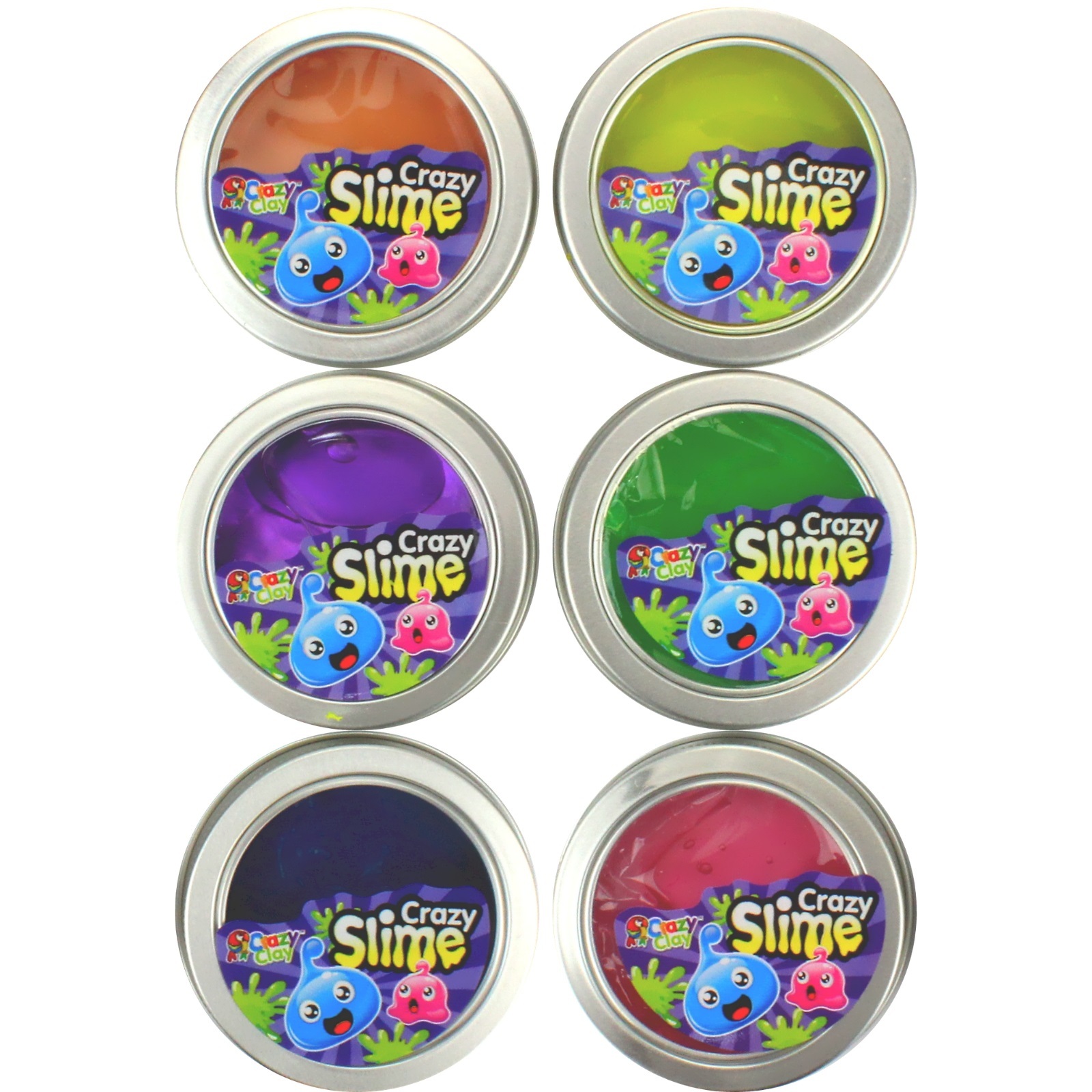 Crazy Coloured Slime (1 Tin) | Discount Party Supplies - Discount Party ...