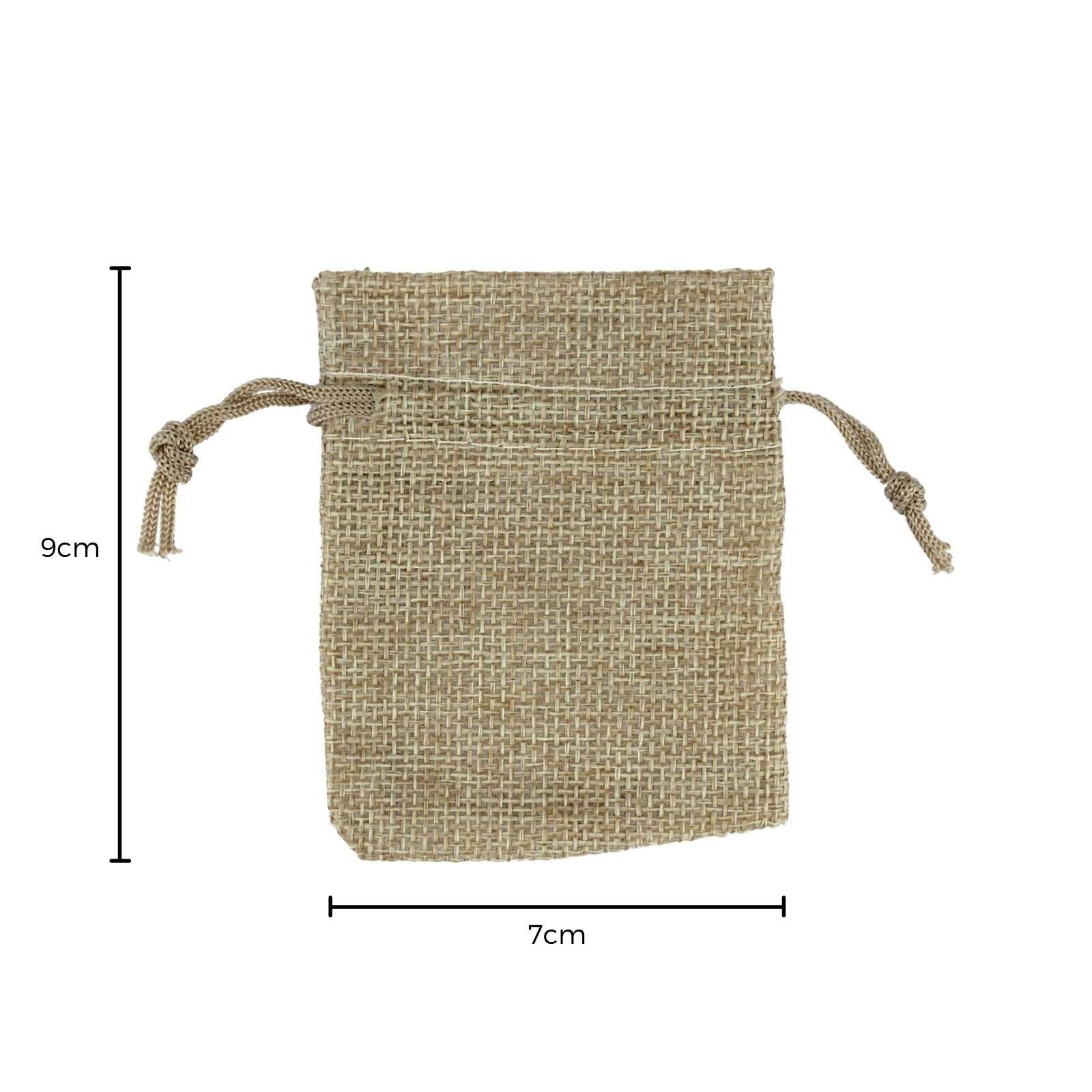 Hessian Bags 7cm x 9cm (Pack of 6) | Party Bags | Favours and Gifts ...