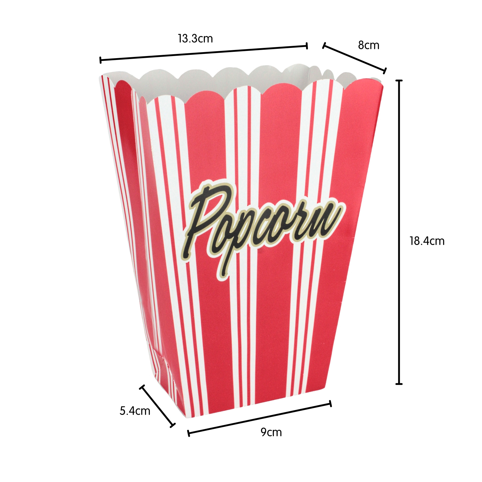 Large Popcorn Boxes (Pack of 8) | Discount Party Supplies - Discount ...