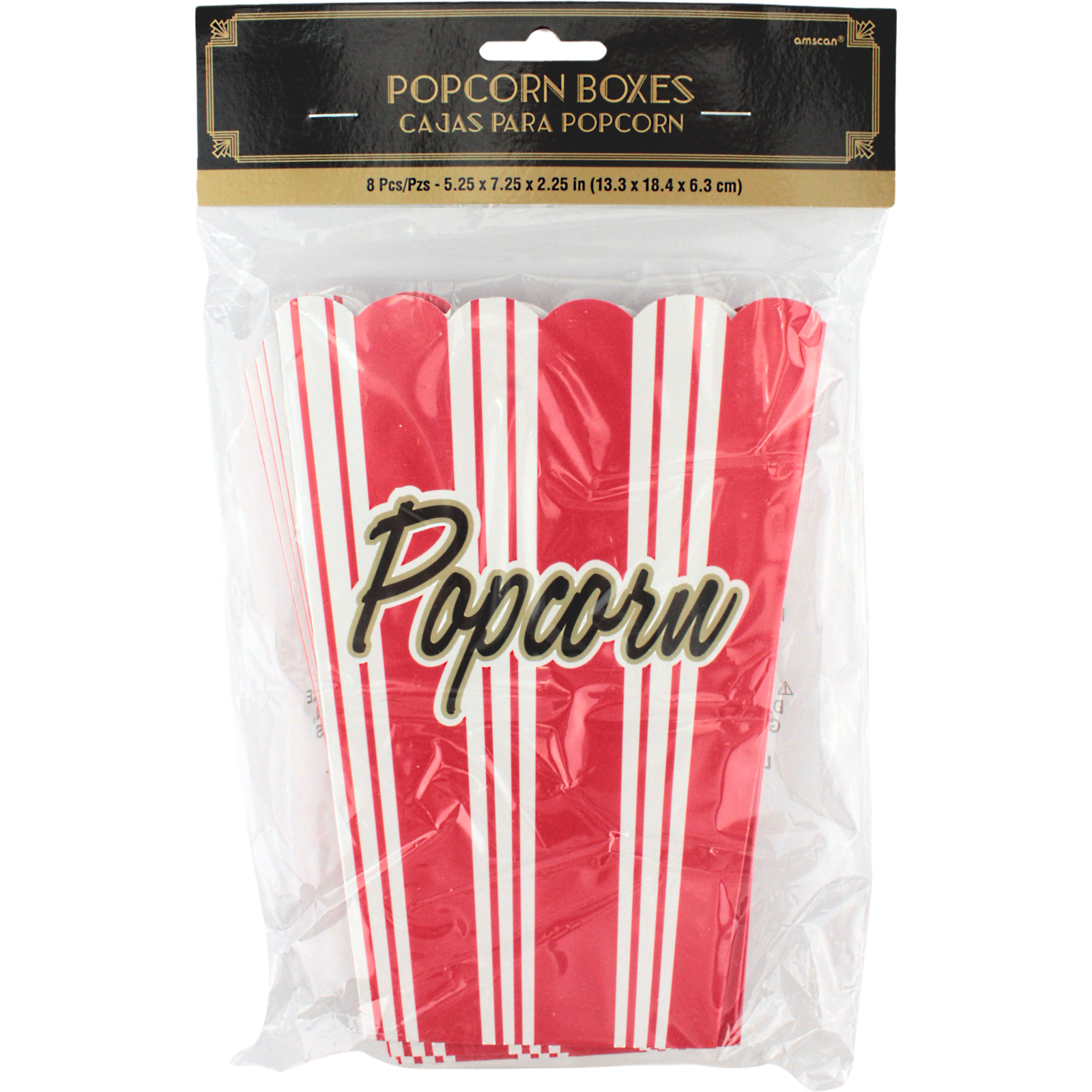 Large Popcorn Boxes (Pack of 8) | Discount Party Supplies - Discount ...