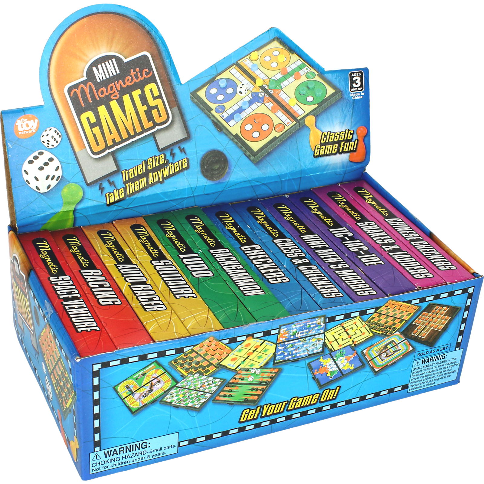 Mini Magnetic Games (Box of 12 Games) | Discount Party Supplies ...