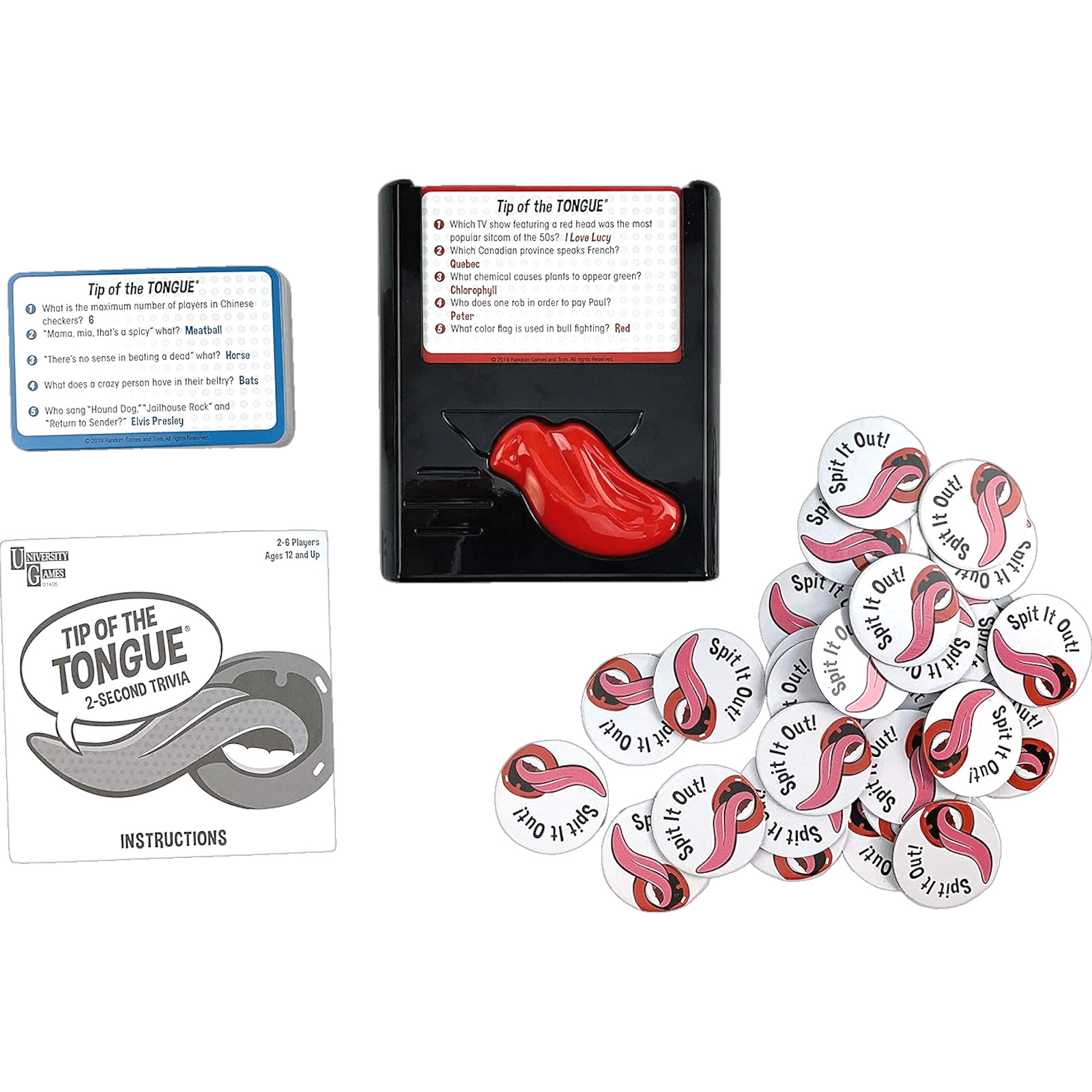 Tip of The Tounge 2-Second Trivia Game - Discount Party Supplies