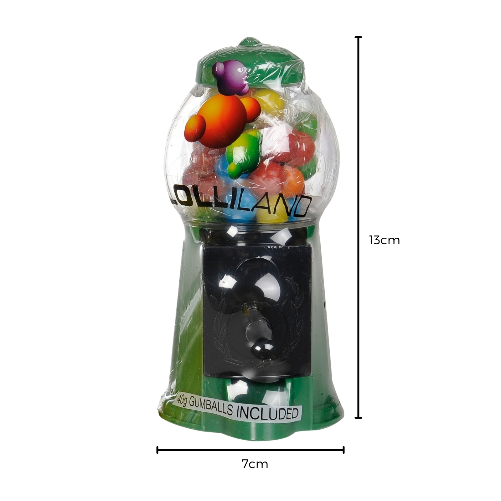Coloured Mini Gumball Machine 13cm | Lollies, Sweets, & Candy | Party ...
