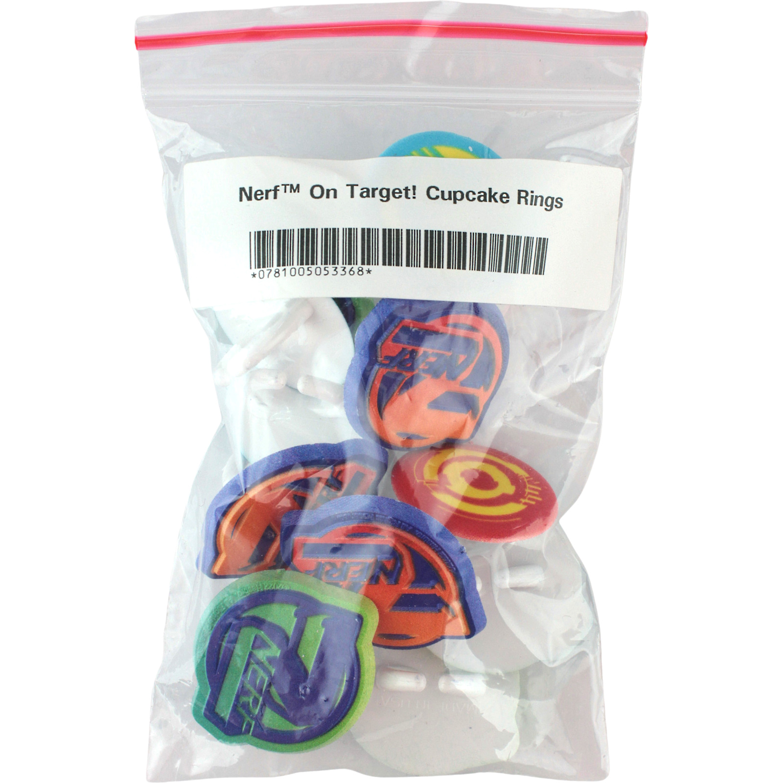 Nerf On Target Cupcake Rings (Pack of 12) | Nerf | Boys and Girls ...